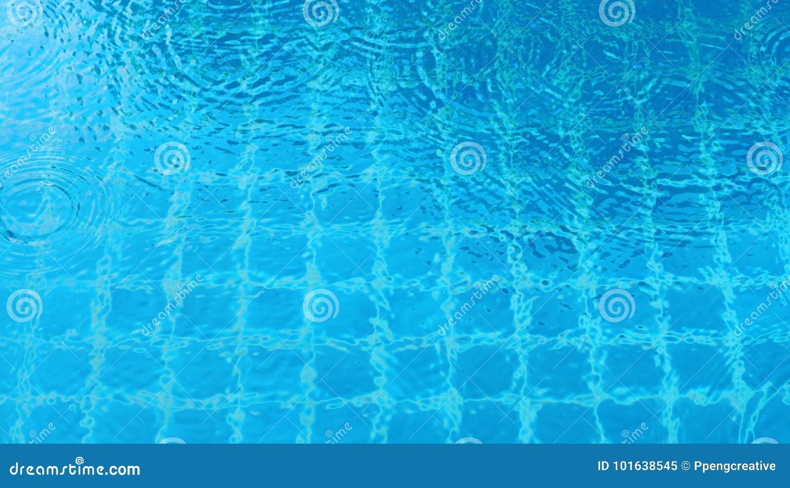 Rain Drop Falling on Swiming Pool. Stock Image - Image of pond, rain ...