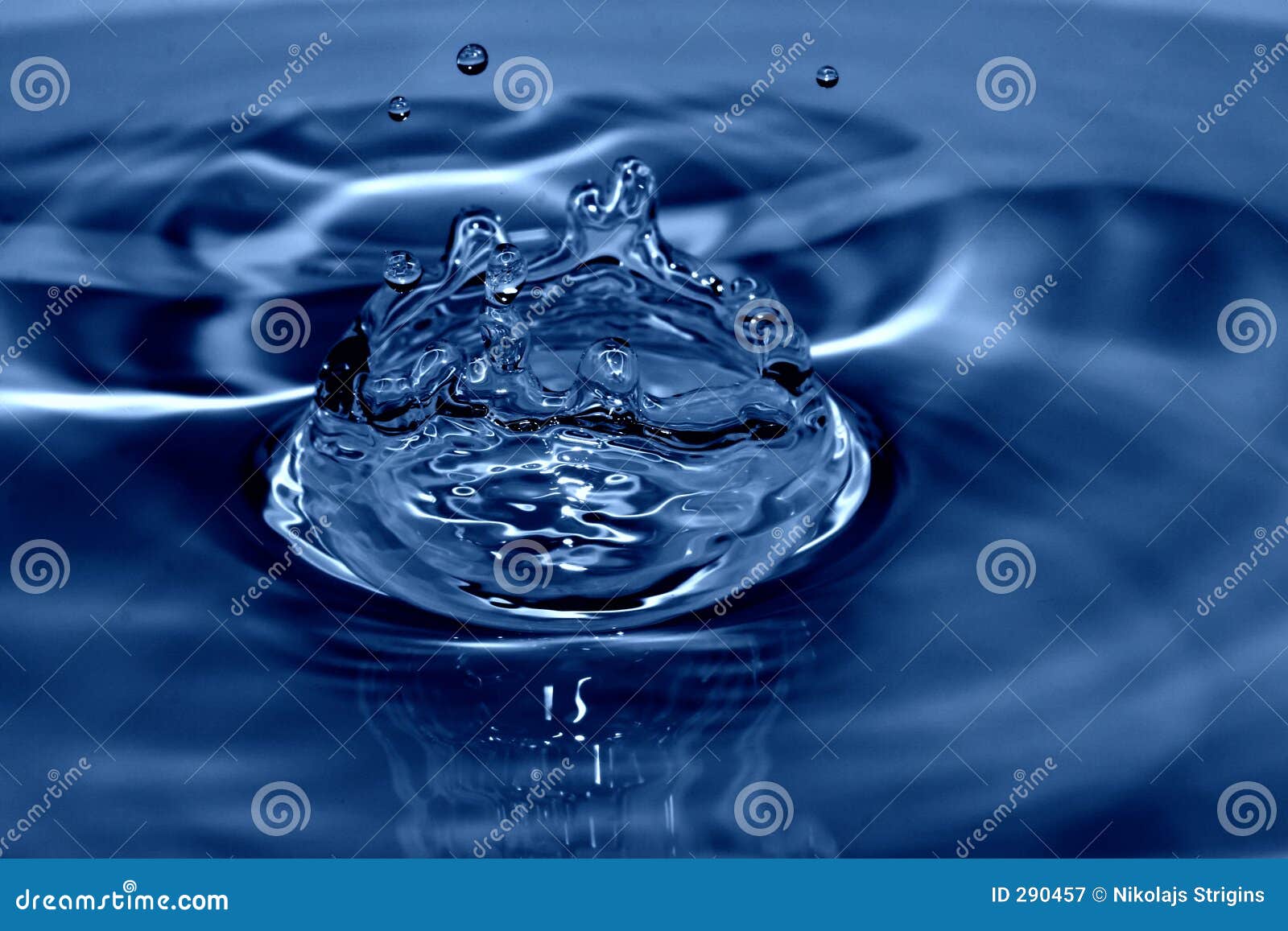 Rain-drop splash stock image. Image of micro, good, pattern - 290457
