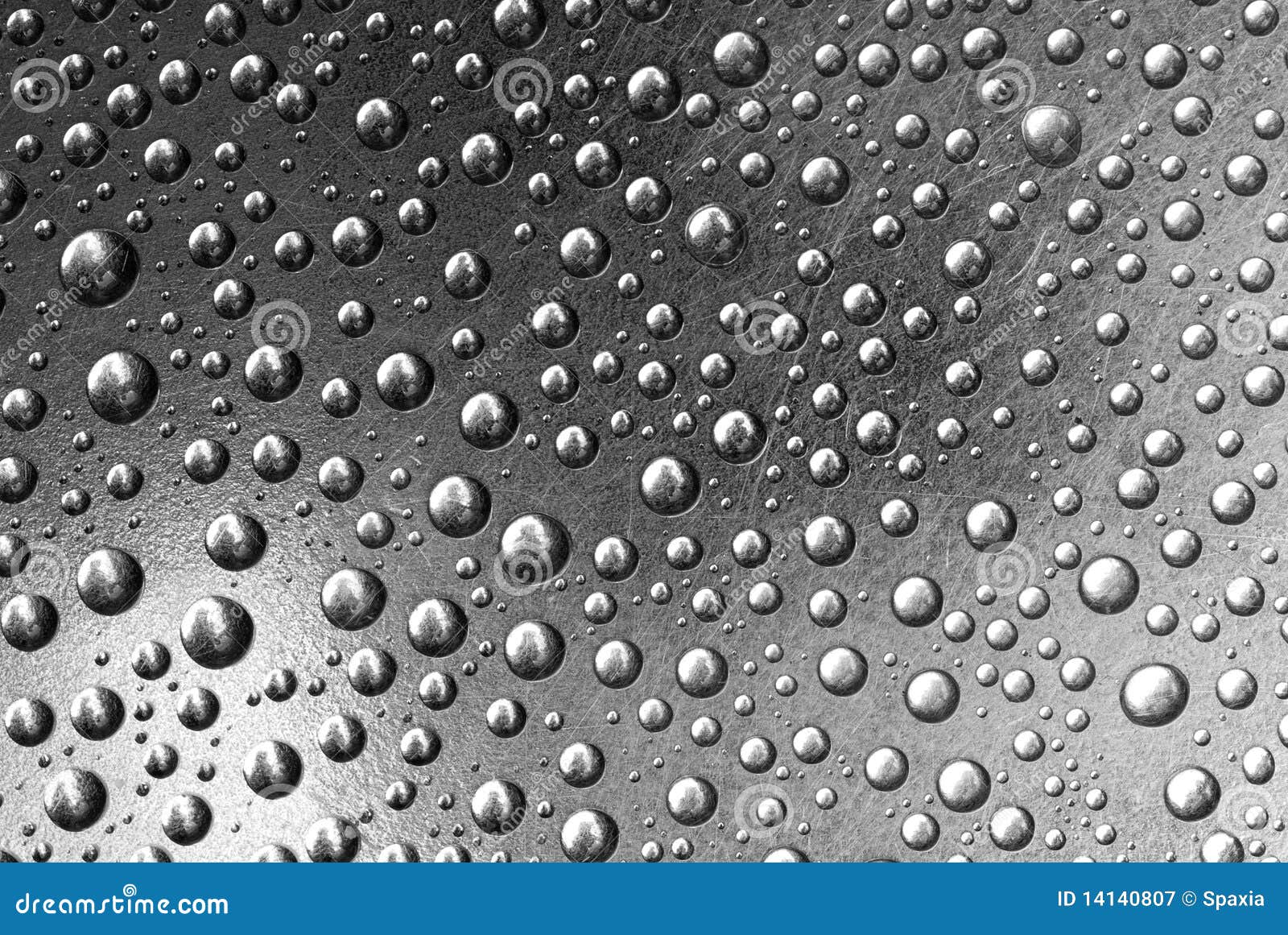 Rain droplets stock image. Image of steel, metal, luminum - 14140807