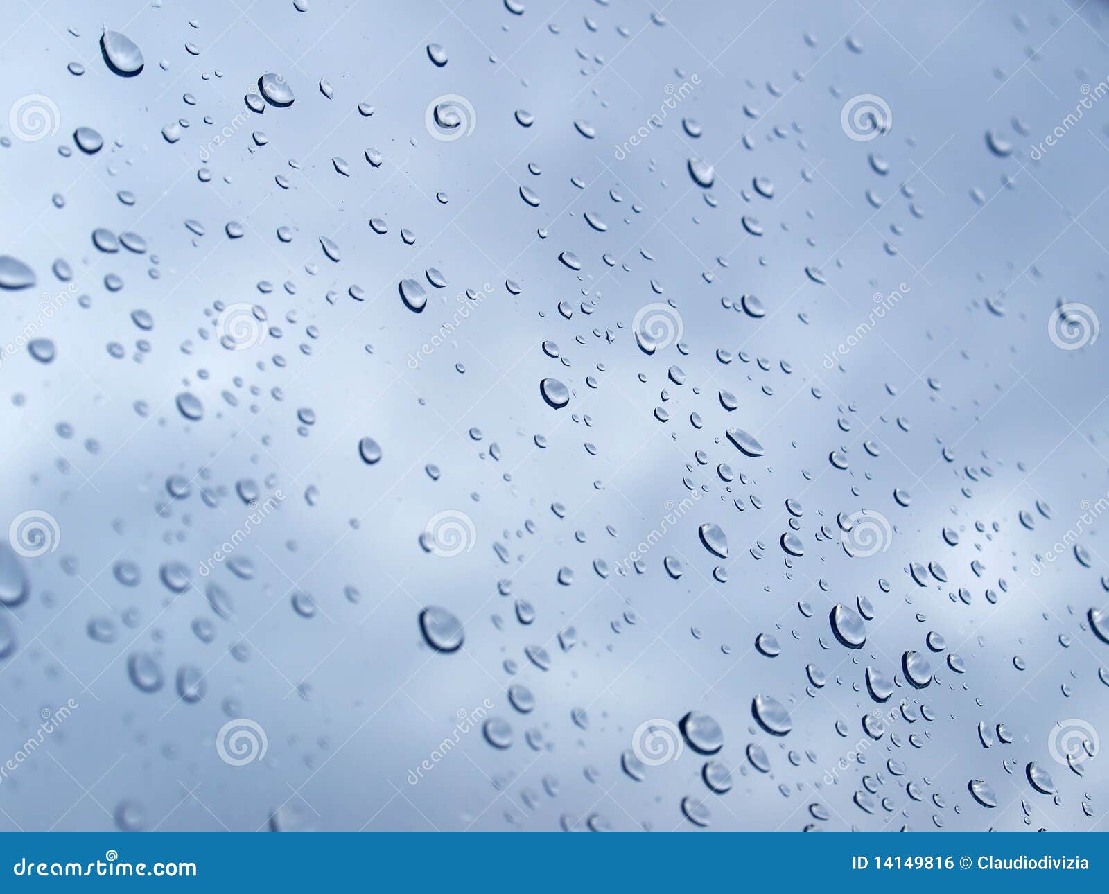 Rain droplets stock photo. Image of droplets, rainy, water - 14149816