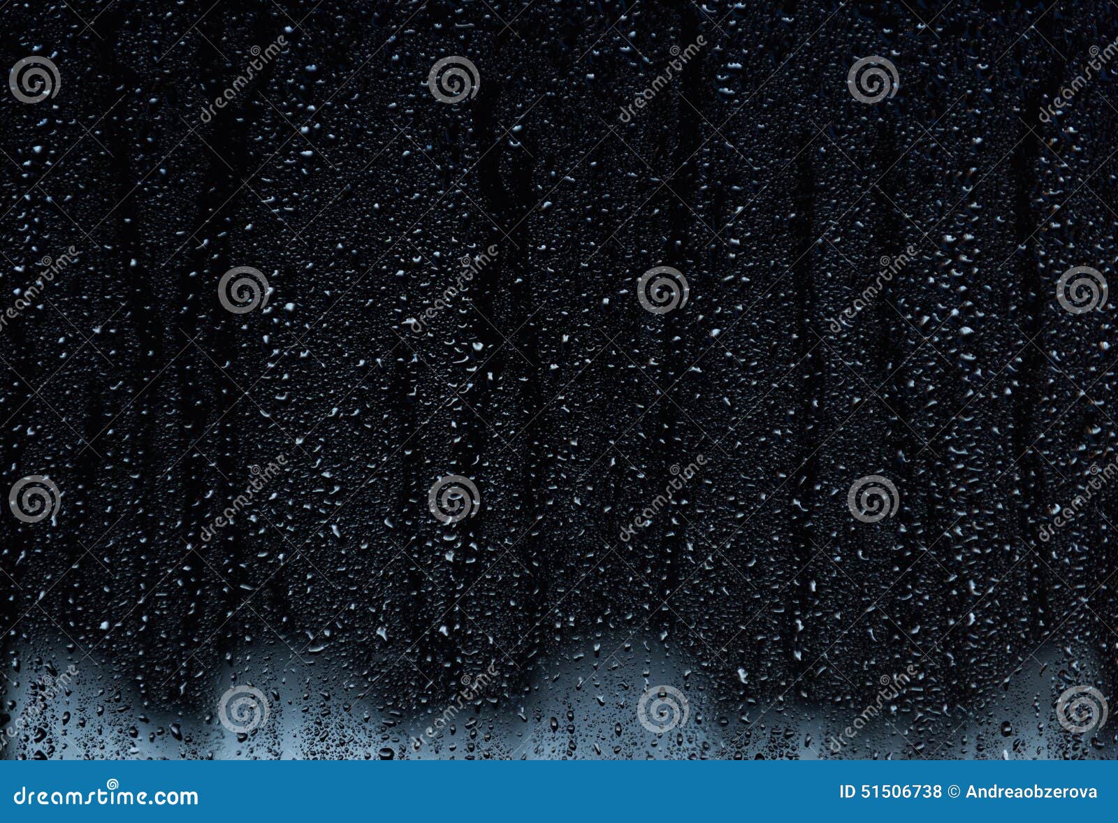 Rain Droplets Running Down a Window, Abstract Background Stock Photo ...