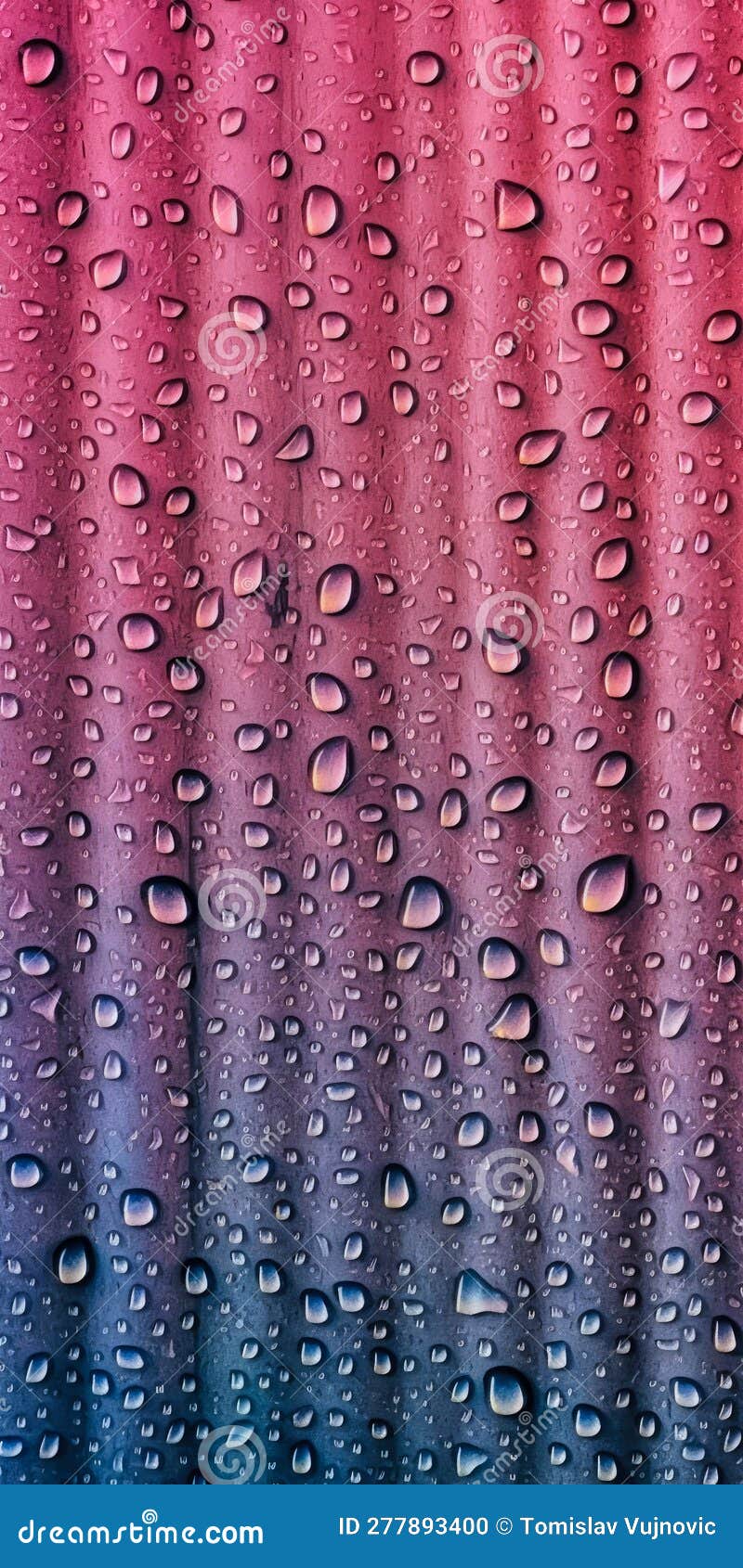 Rain Droplets on a Smooth Surface Texture. Stock Photo - Image of ...