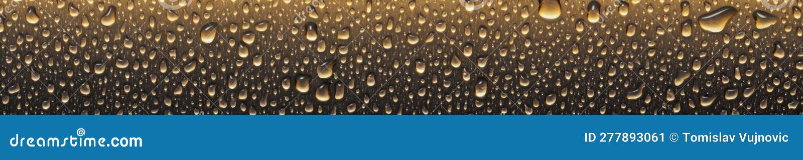 Rain Droplets on a Smooth Surface Texture. Stock Image - Image of frost ...