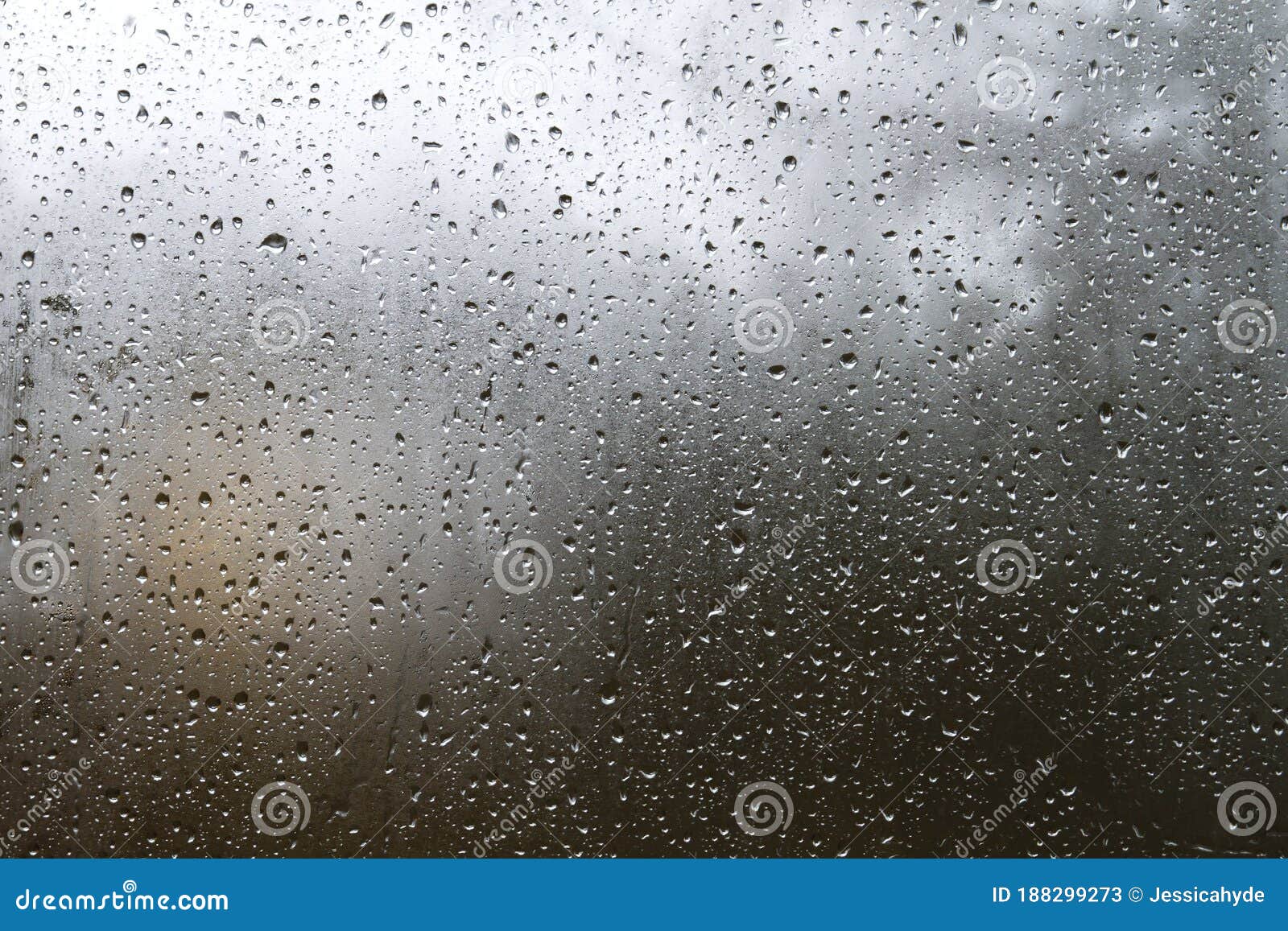Rain droplets on a window stock image. Image of meteorology - 188299273