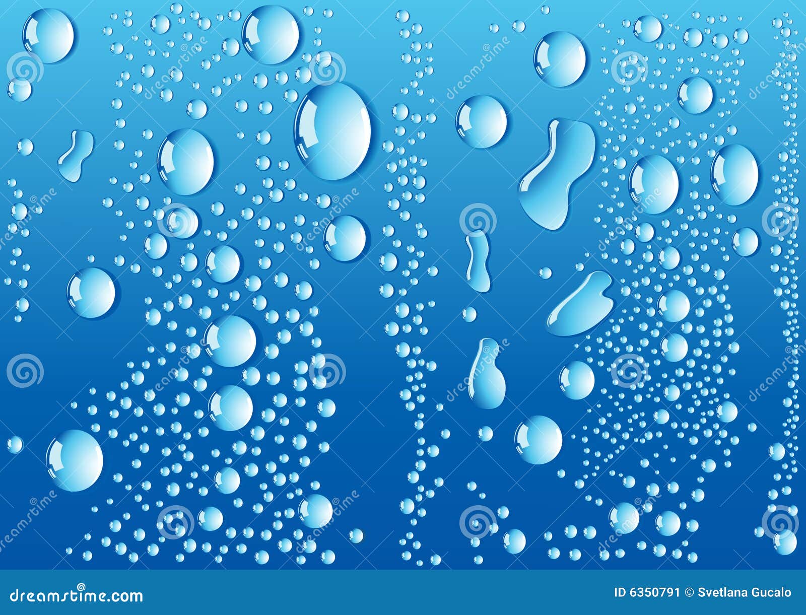 Rain_drops stock vector. Illustration of reflection, design - 6350791