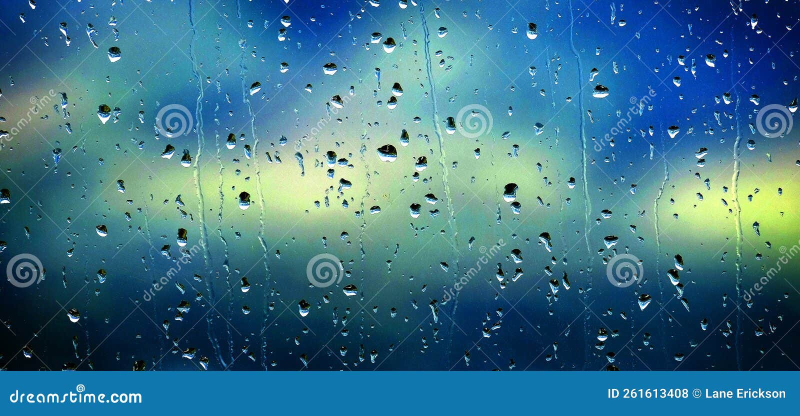 Rain Drops Drips on Window Glass Stock Photo - Image of glass, hydrate ...