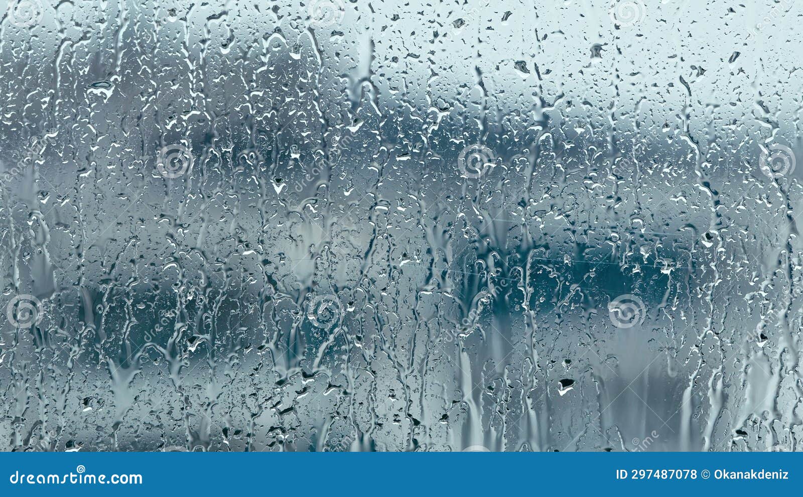 The Rain Drops on Window Glass Stock Footage - Video of surface, rain ...
