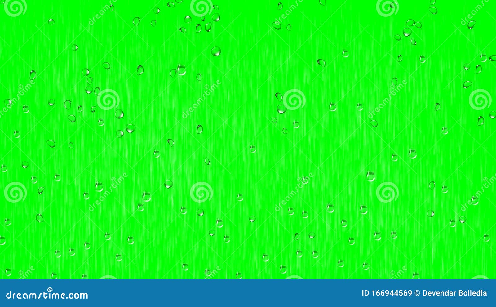 Rain Drops on Glass with Green Screen Background Stock Video - Video of ...