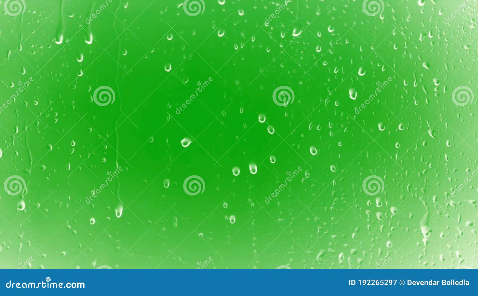 Rain Drops on Glass with Green Screen Background Stock Video - Video of ...
