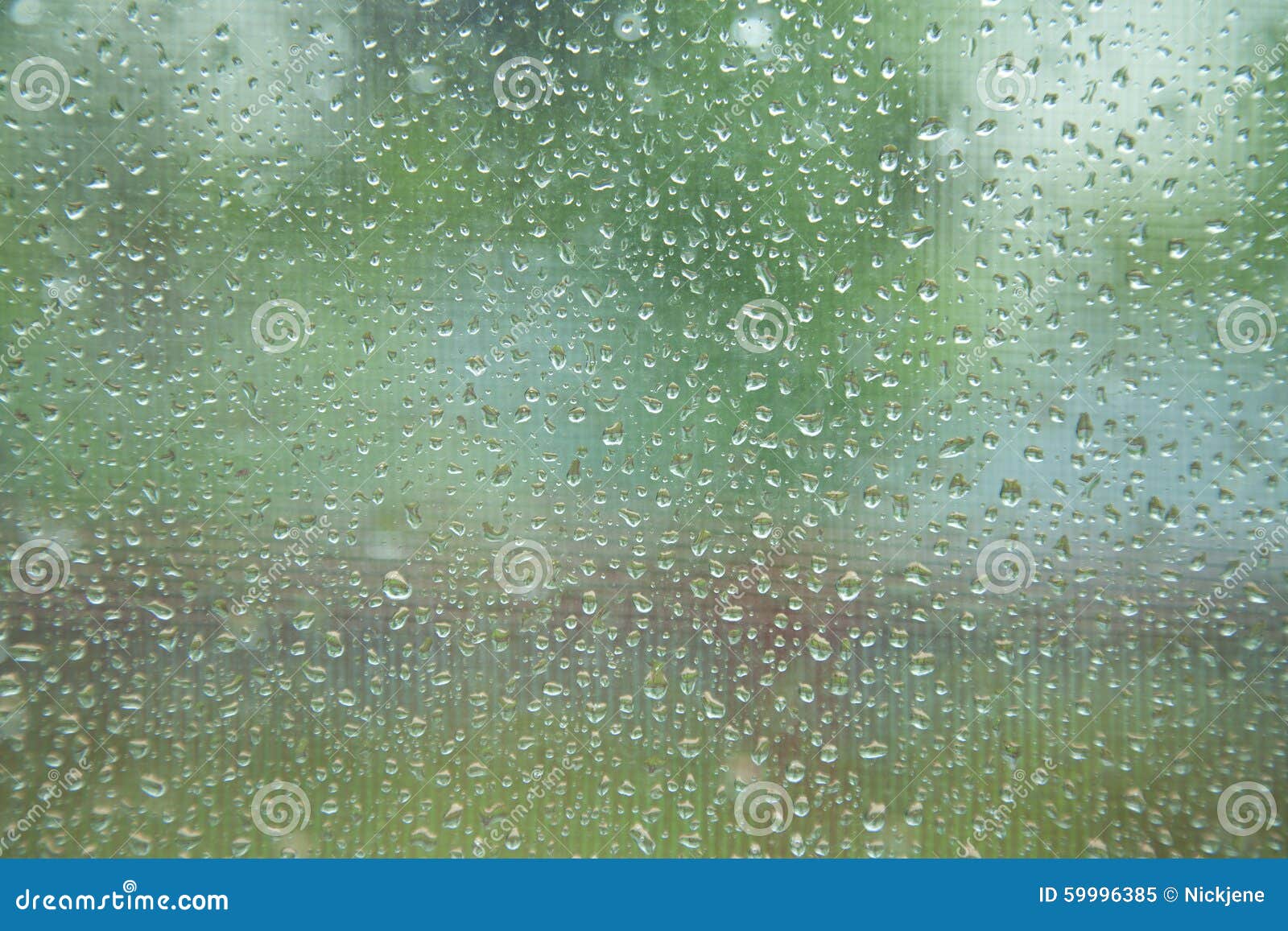 Rain drops on glass window stock image. Image of glass - 59996385