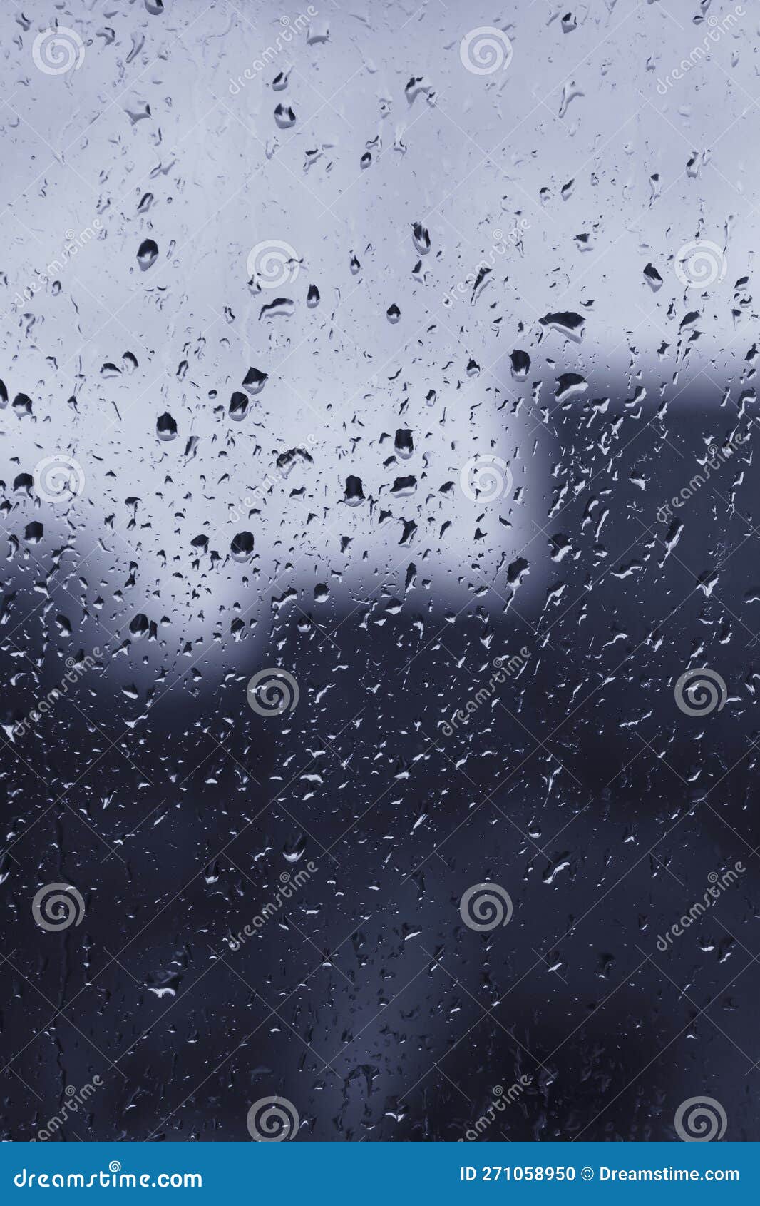 Rain Drops on Glass of Window Stock Photo - Image of backdrop, rain ...