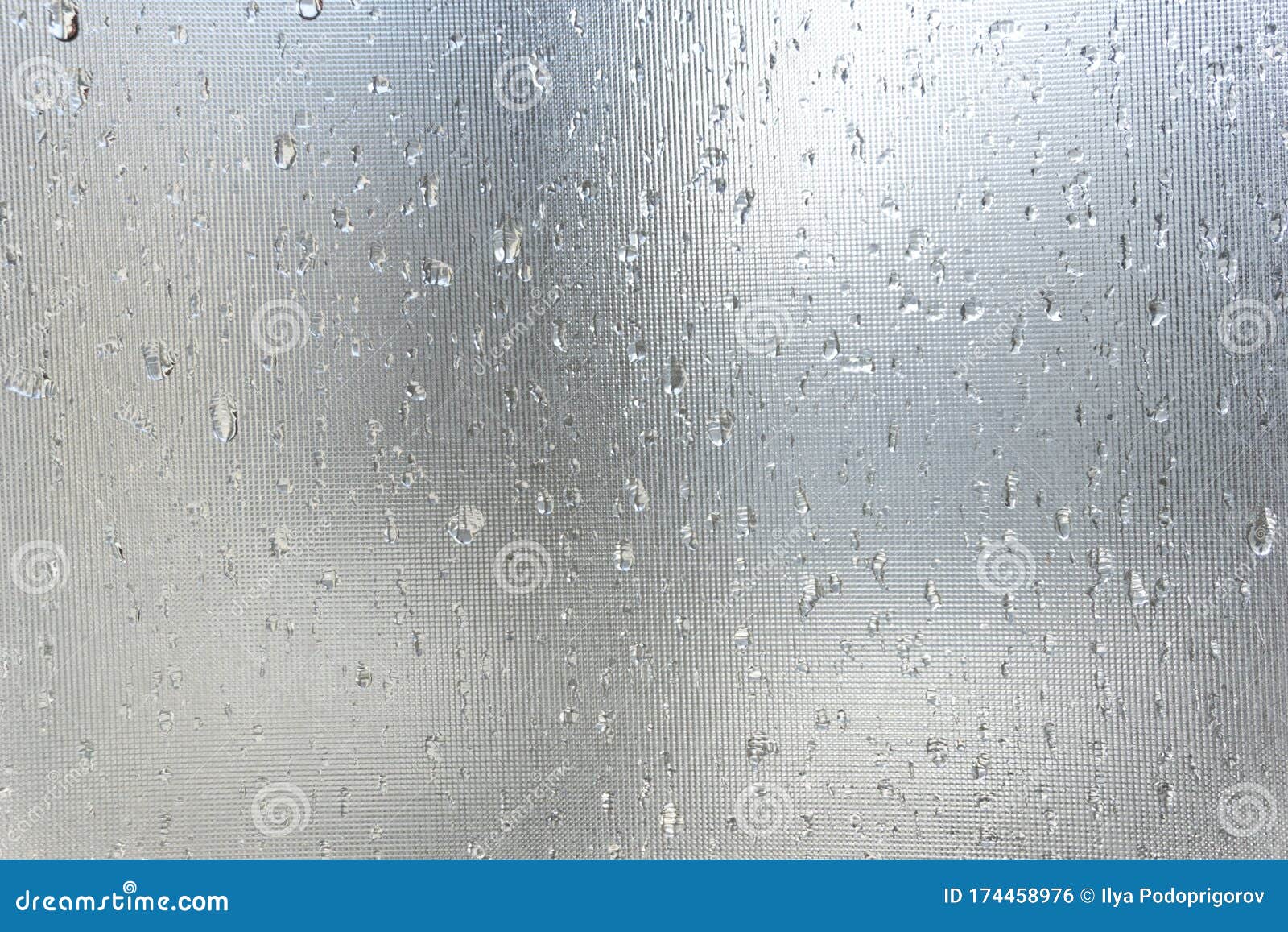 Rain Drops on the Grey Glass Background, Raindrops on Gray Glass ...