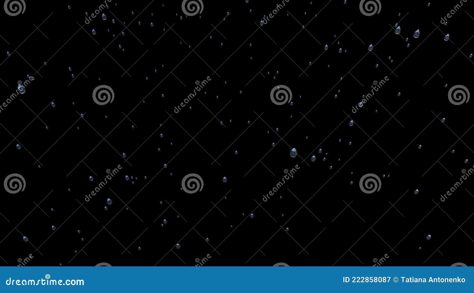 Blue Raindrops Background Wallpaper Design Layout Royalty-Free Stock ...