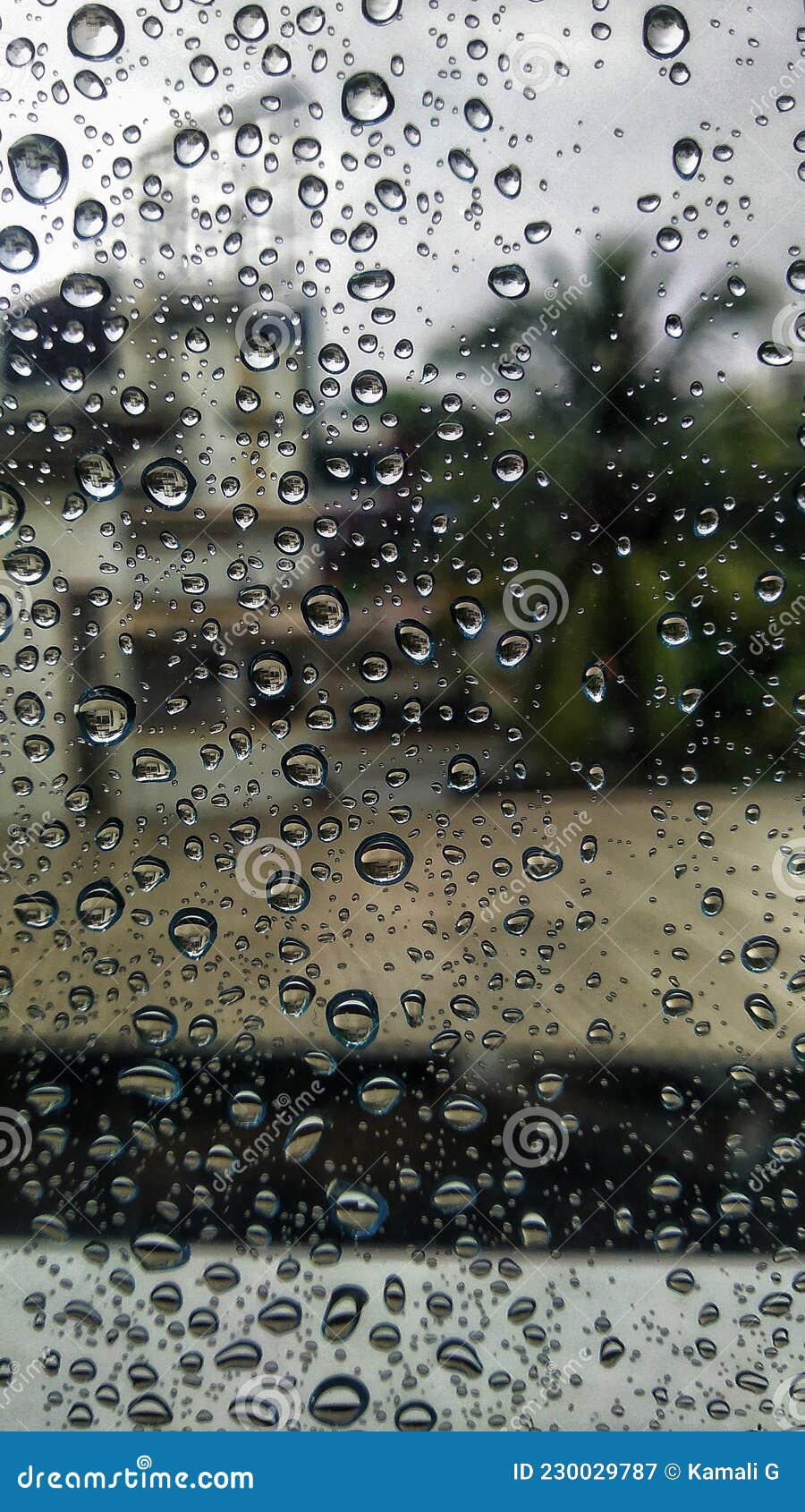Rain drops on mirror stock image. Image of rain, water - 230029787