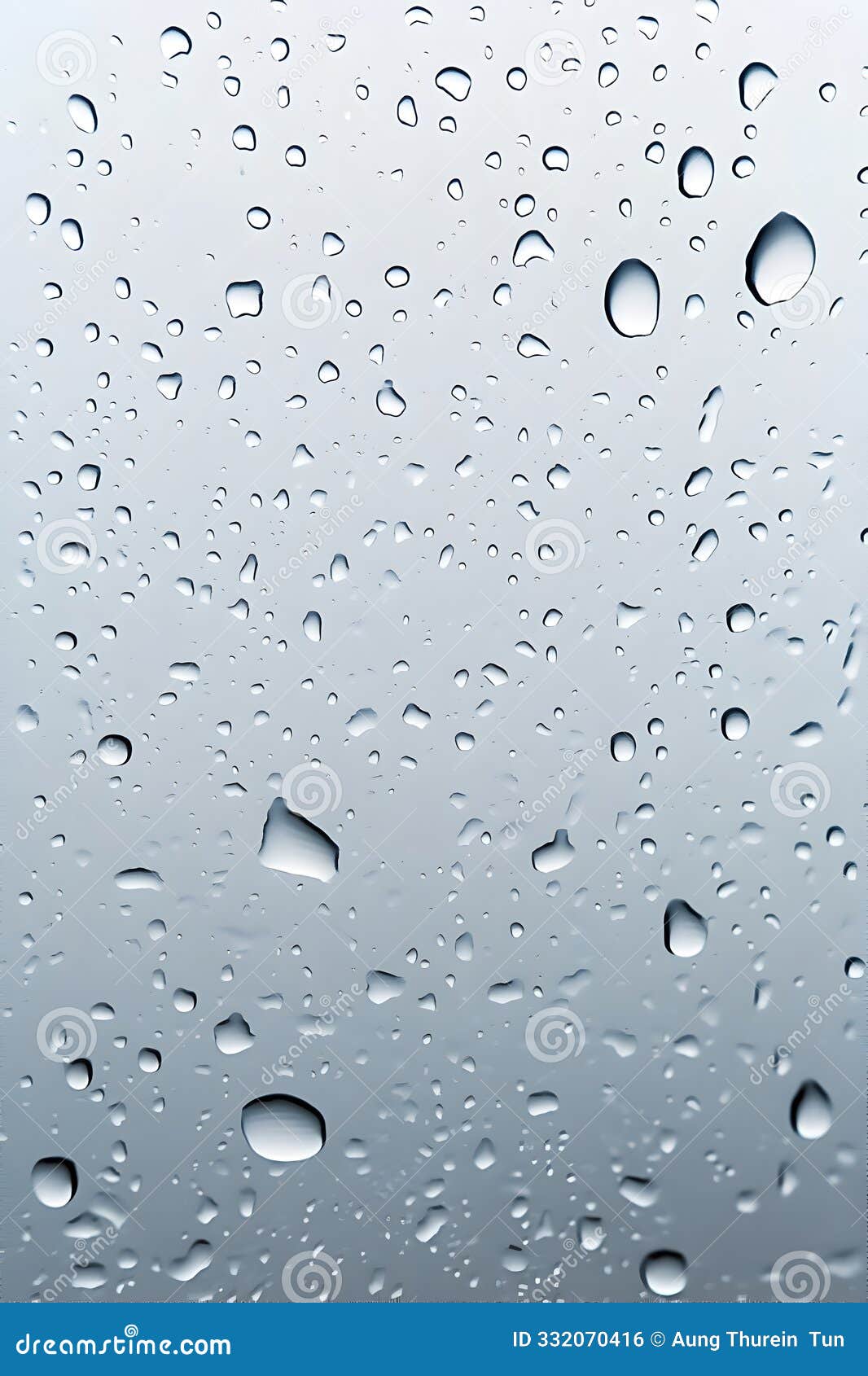 A Minimalist Background of a Rainy Day with Rain Drops Stock ...