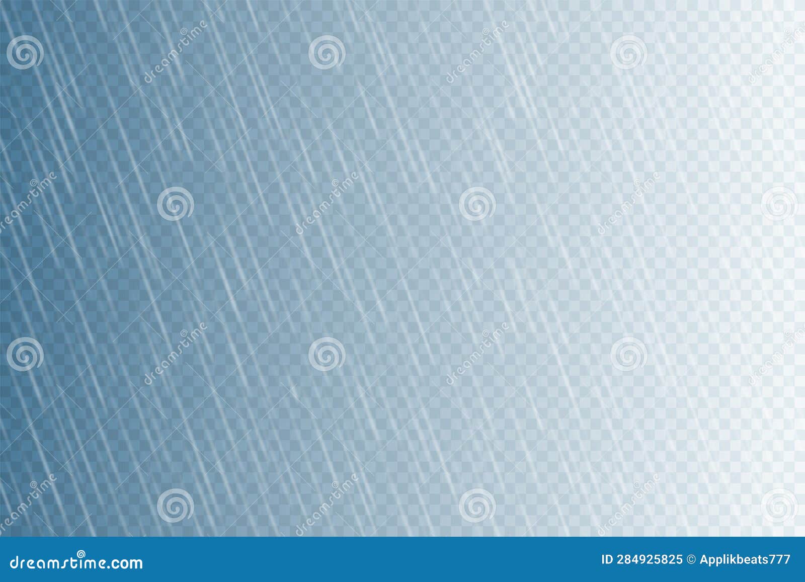Rain Drops on Transparent Background. Falling Water Drops. Nature ...