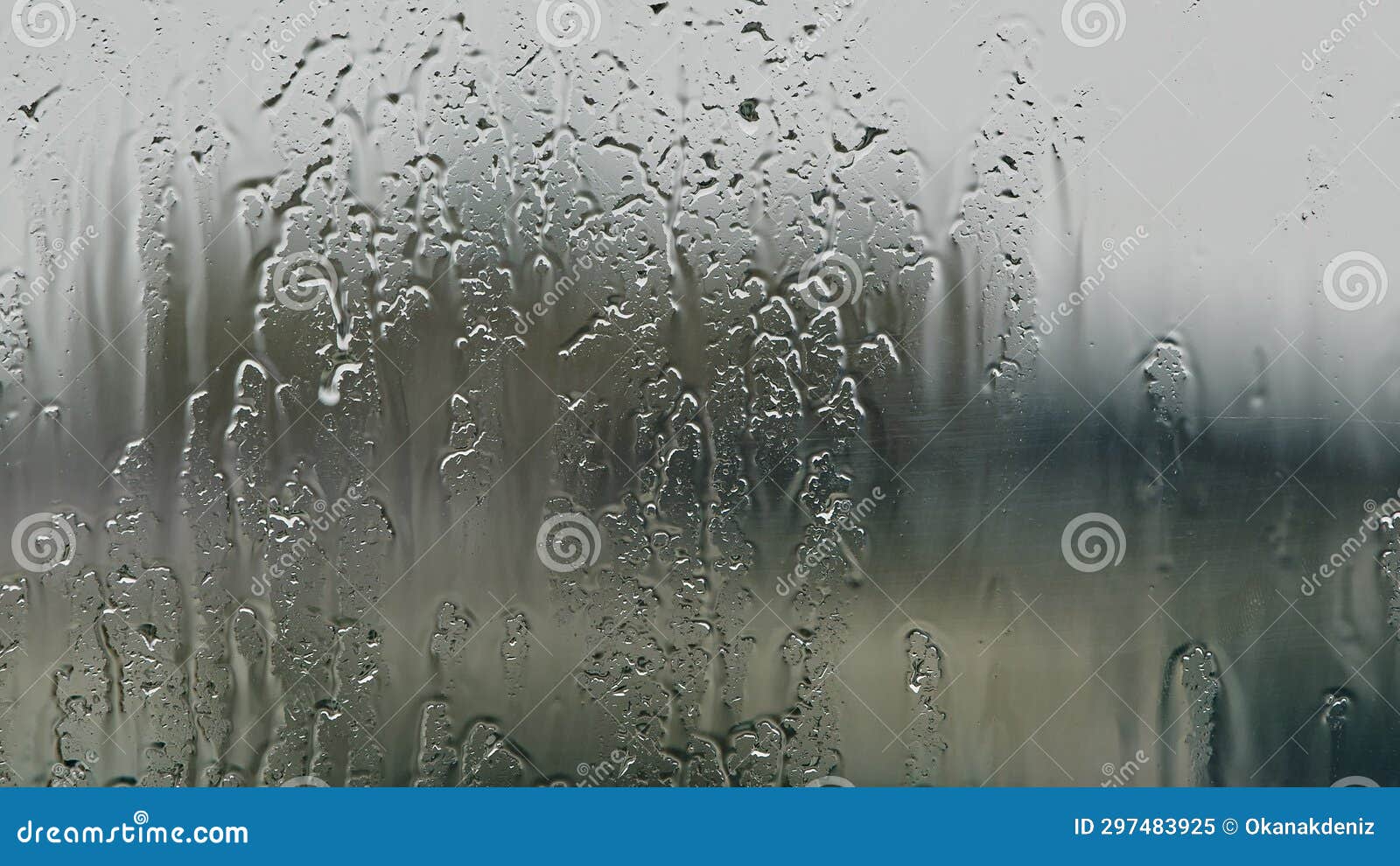 The Rain Drops on Window Glass Stock Video - Video of texture ...
