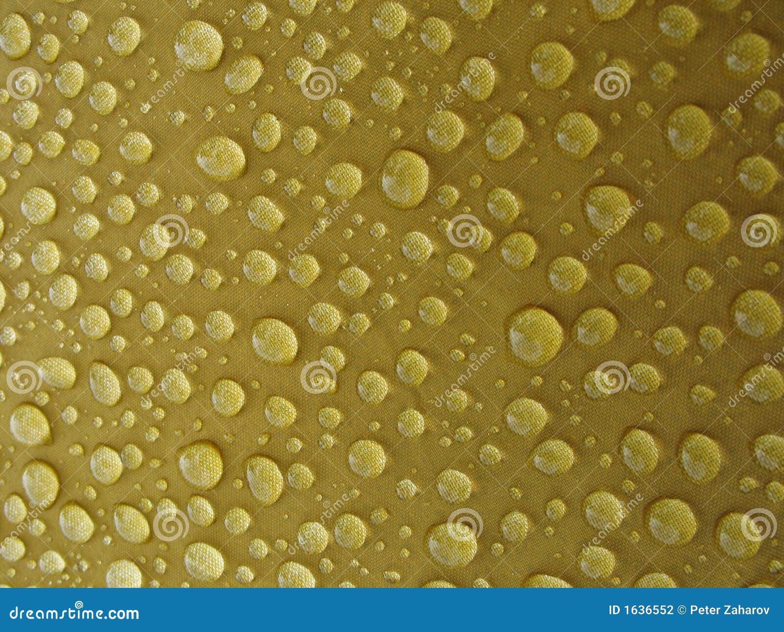 Rain Drops at Yellow Surface. Stock Photo - Image of drop, cleaning ...