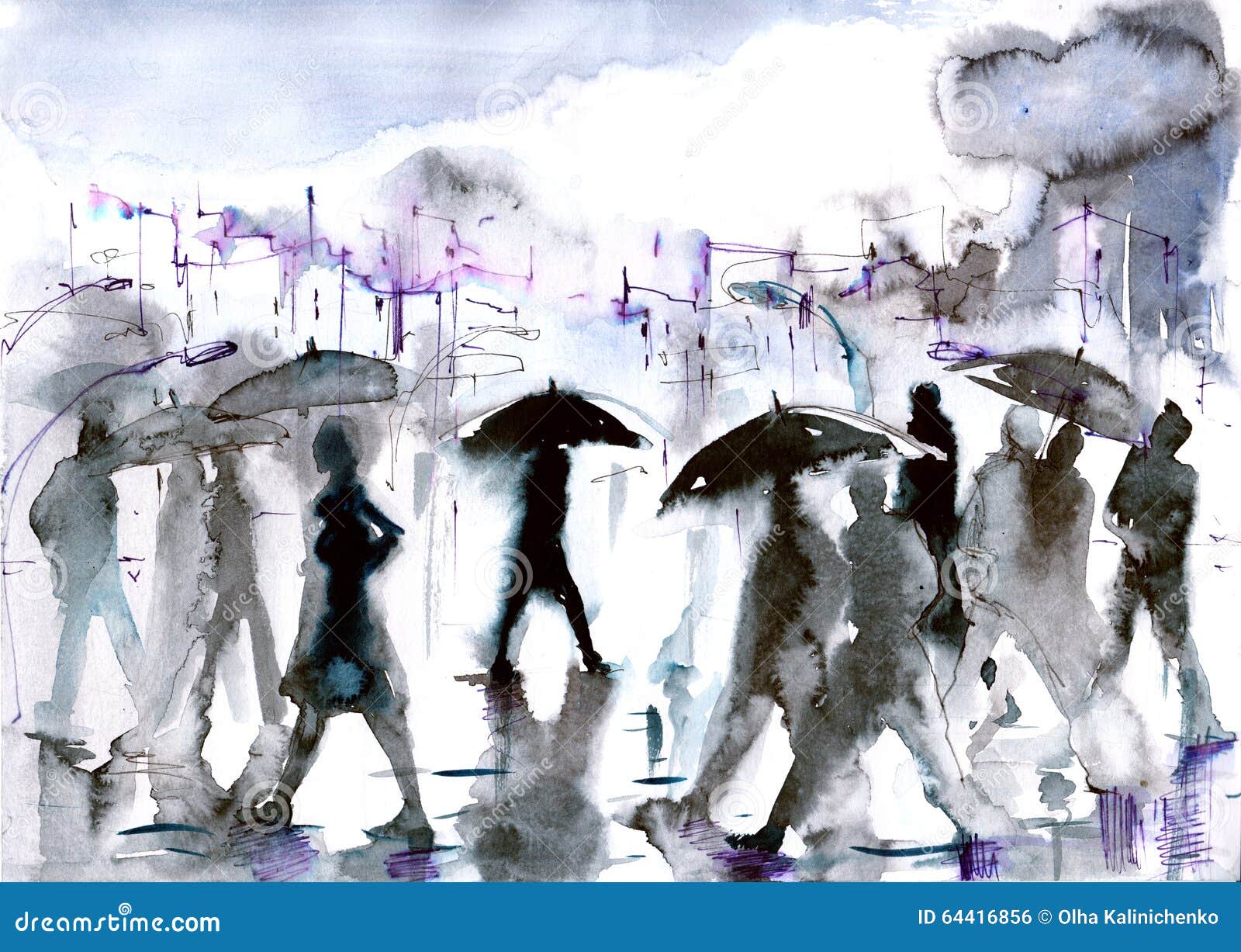 Faceless Crowd Royalty-Free Stock Photography | CartoonDealer.com ...