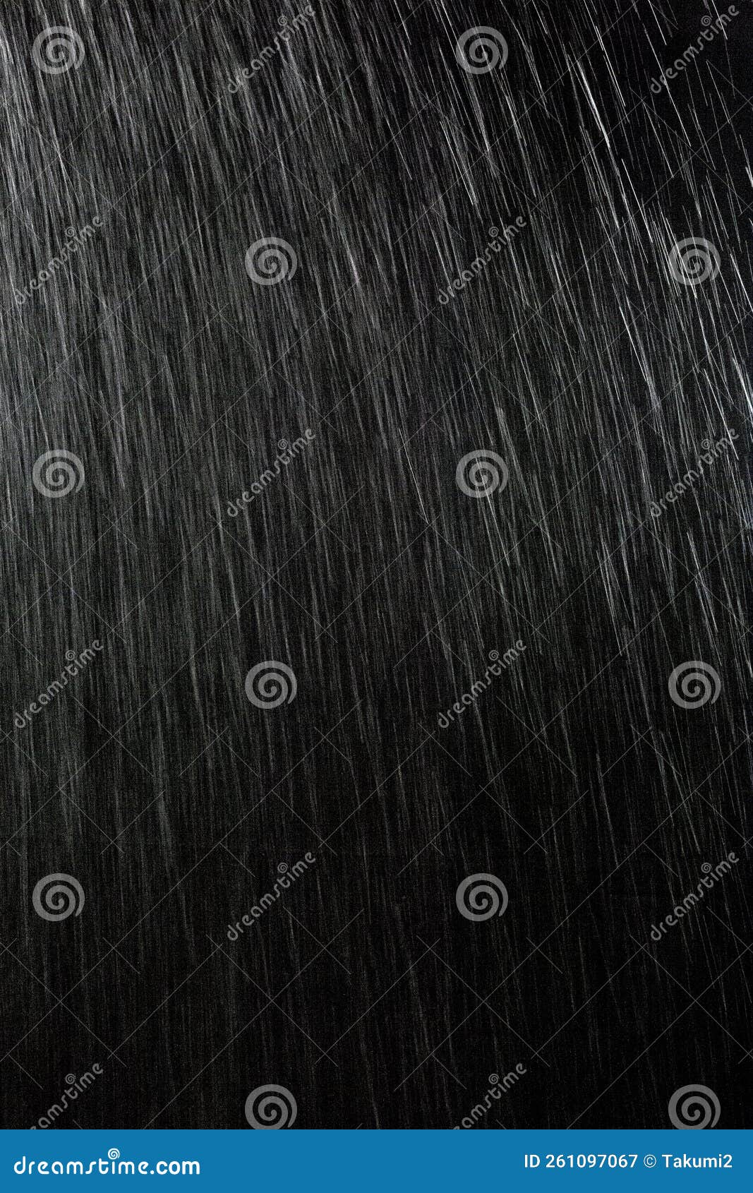 Rain on a black background stock image. Image of long - 261097067