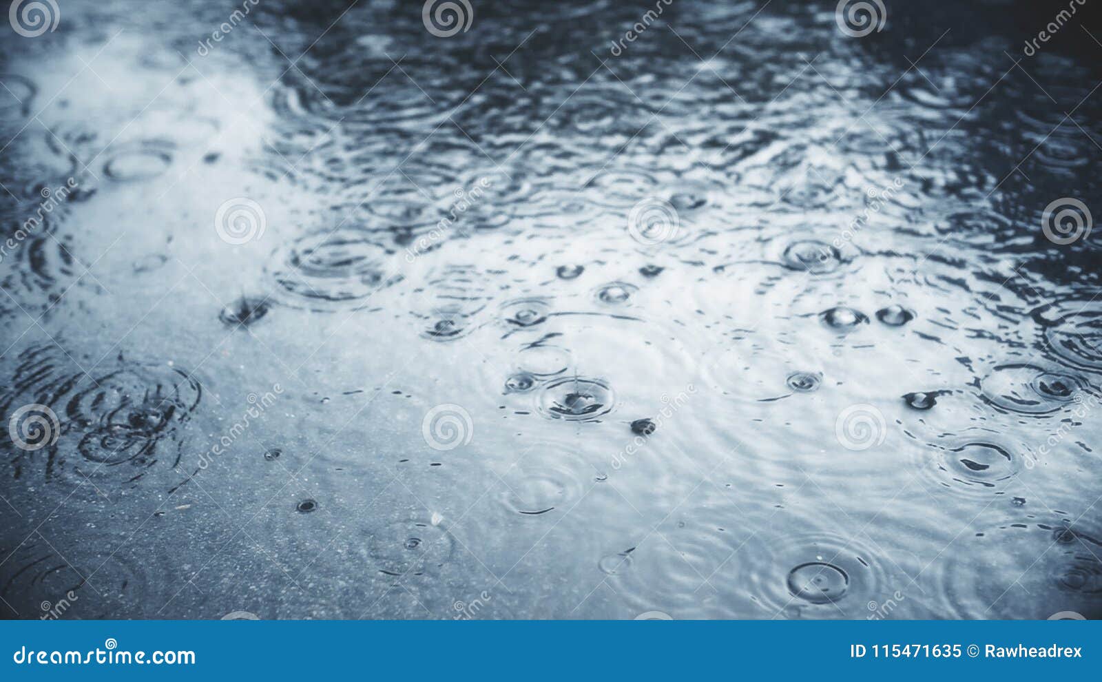 Rain Falling on Pavement in Slow Motion. Stock Video - Video of texture ...