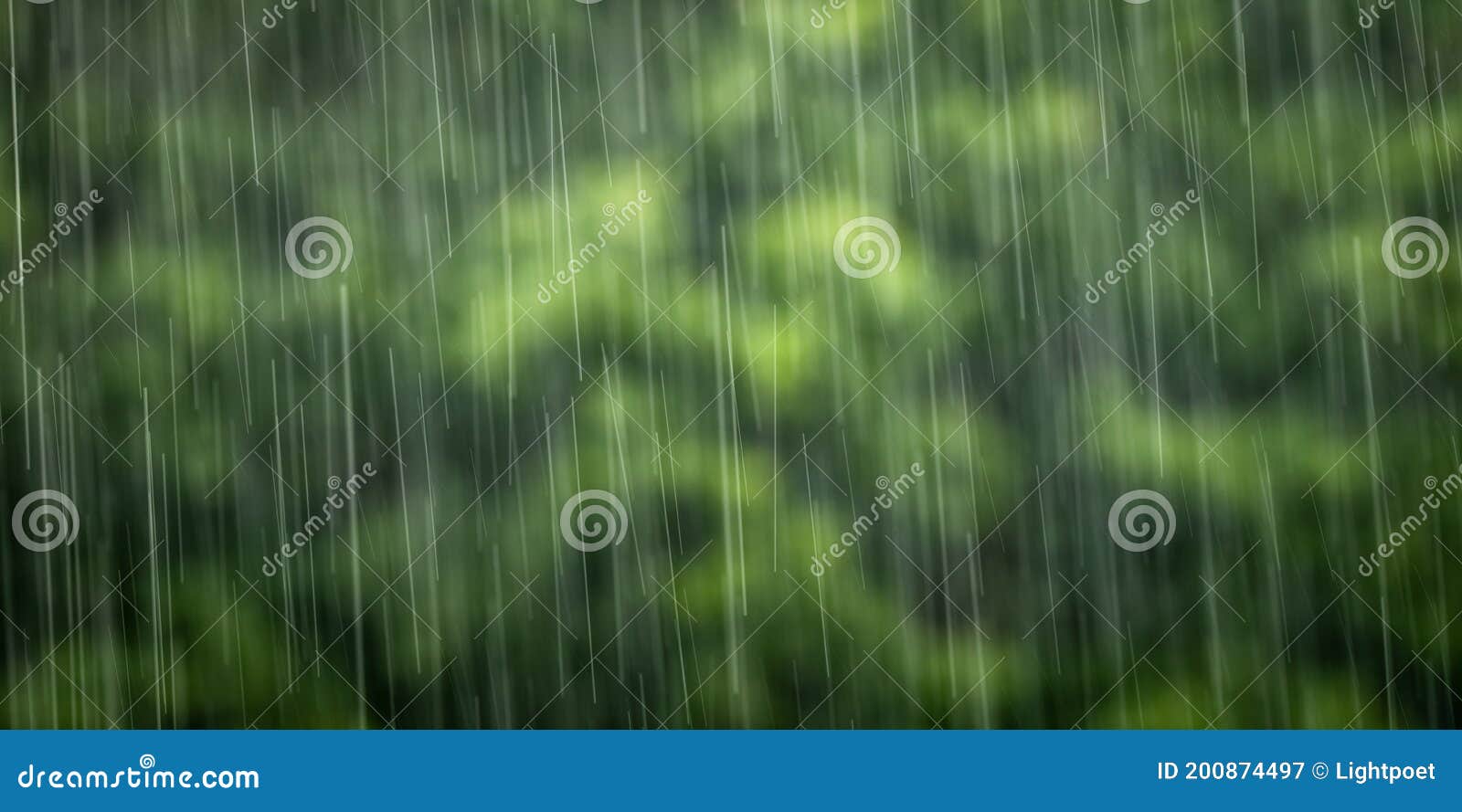 Rain falling from the sky stock image. Image of clear - 200874497