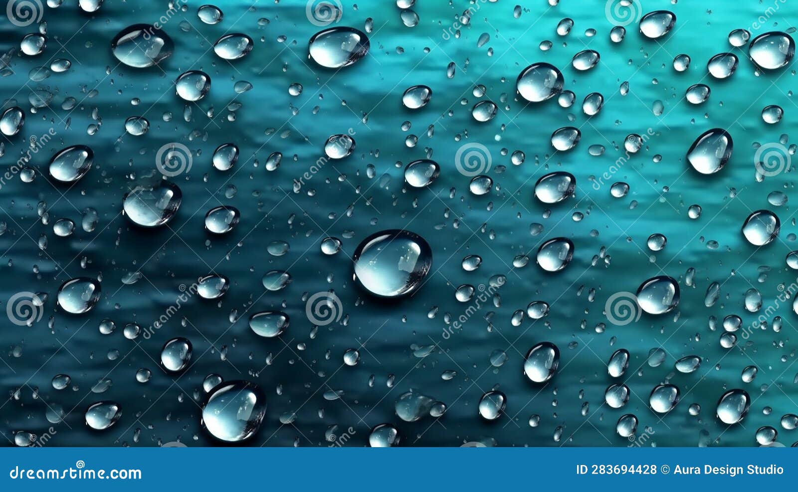 Rain Falling Water Drops and Puddle Ripples on Transparent Background ...