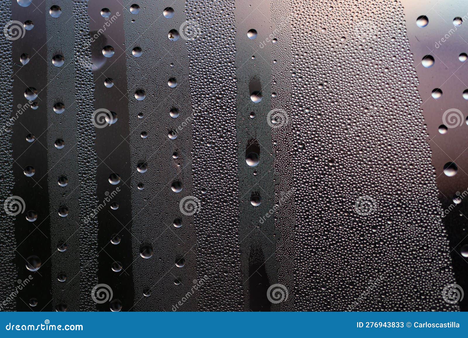 Rain Falls on the Window Glass Stock Image - Image of rain, storm ...