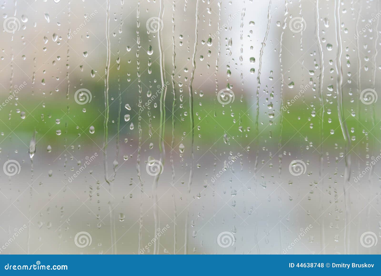 Rain on the glass stock photo. Image of moisture, pattern - 44638748