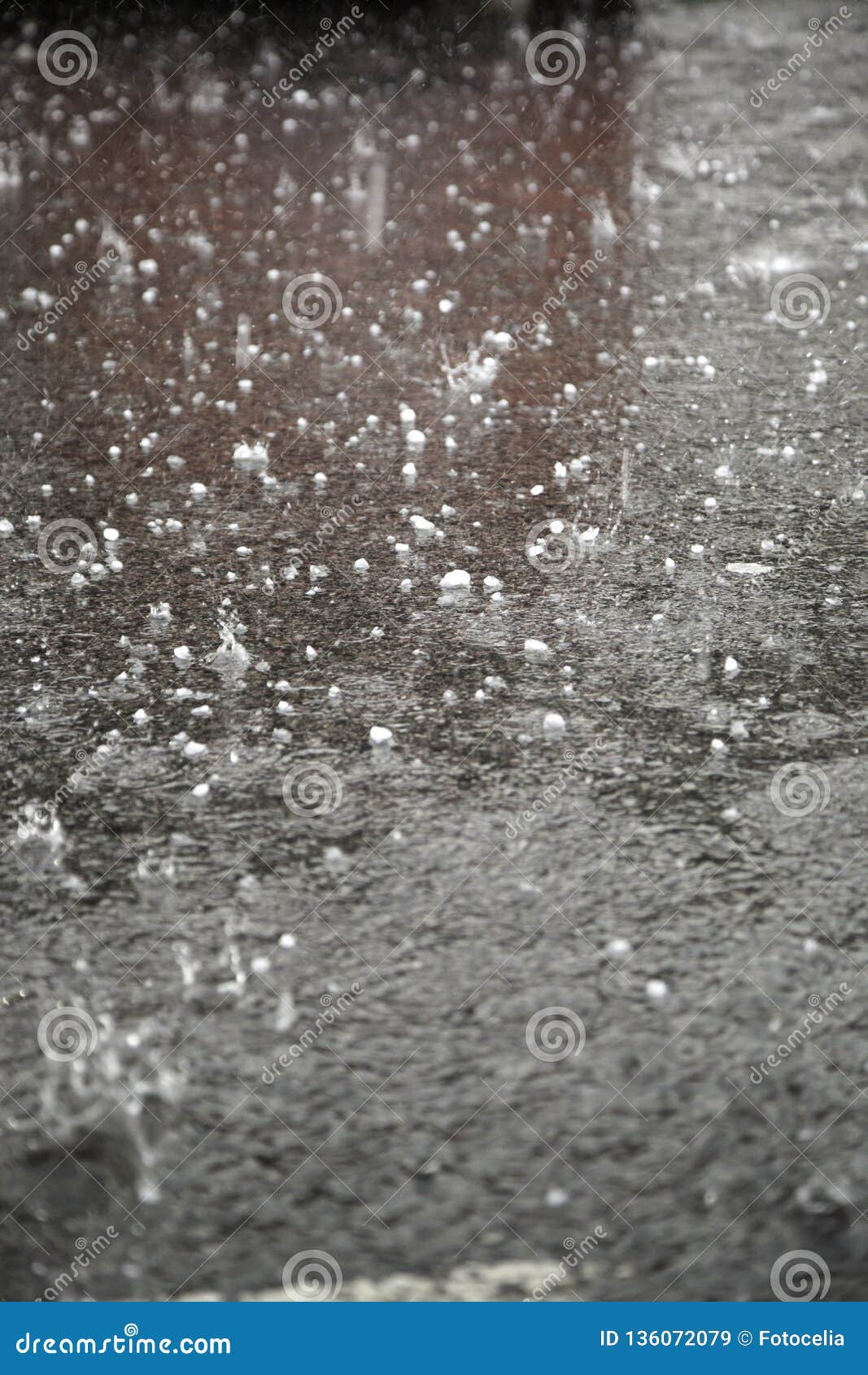 Rain on ground stock image. Image of instagram, dark - 136072079