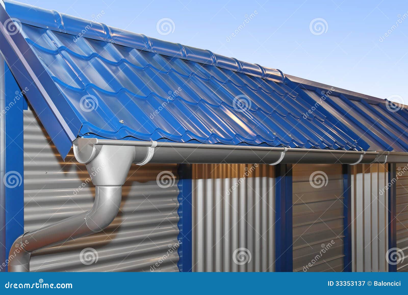 Gutter, Eavestrough Or Surface Water Collection Channel Is A Component ...