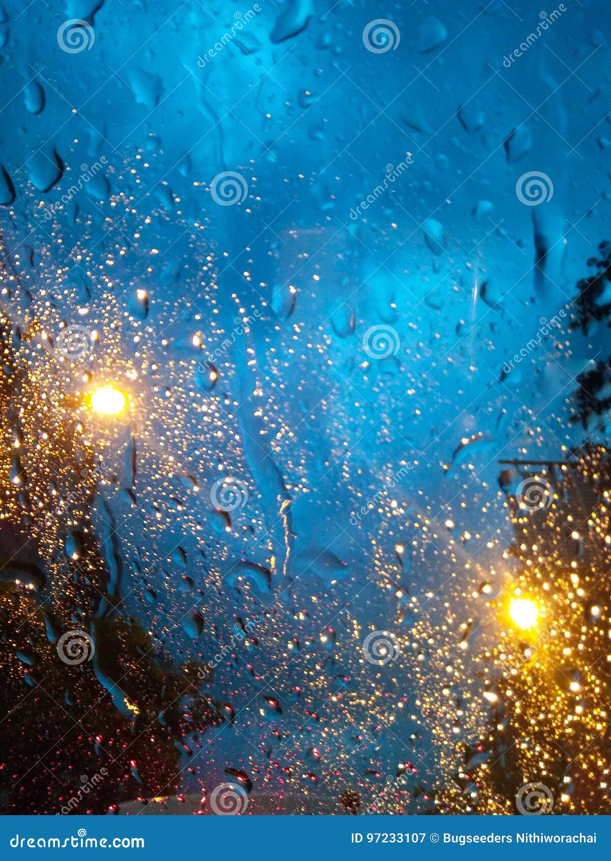 Rain light reflection stock image. Image of cloud, light - 97233107