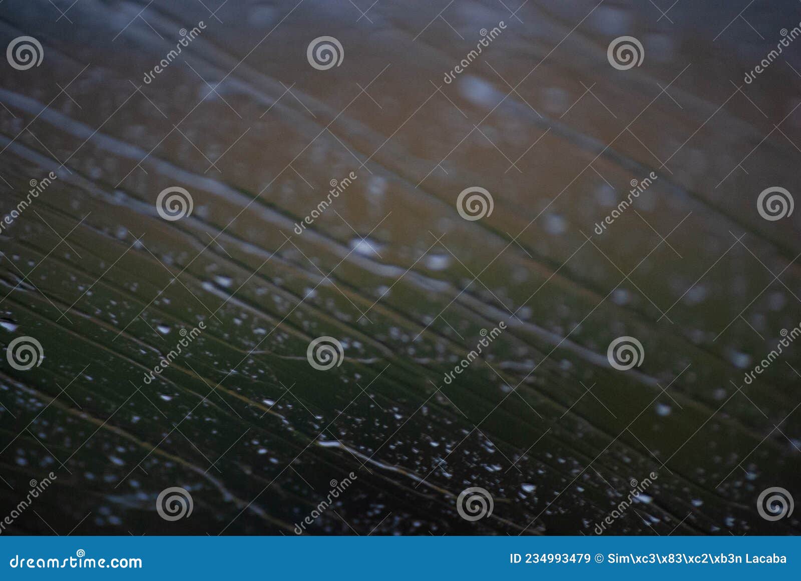 Rain marks stock image. Image of freshness, droplet - 234993479