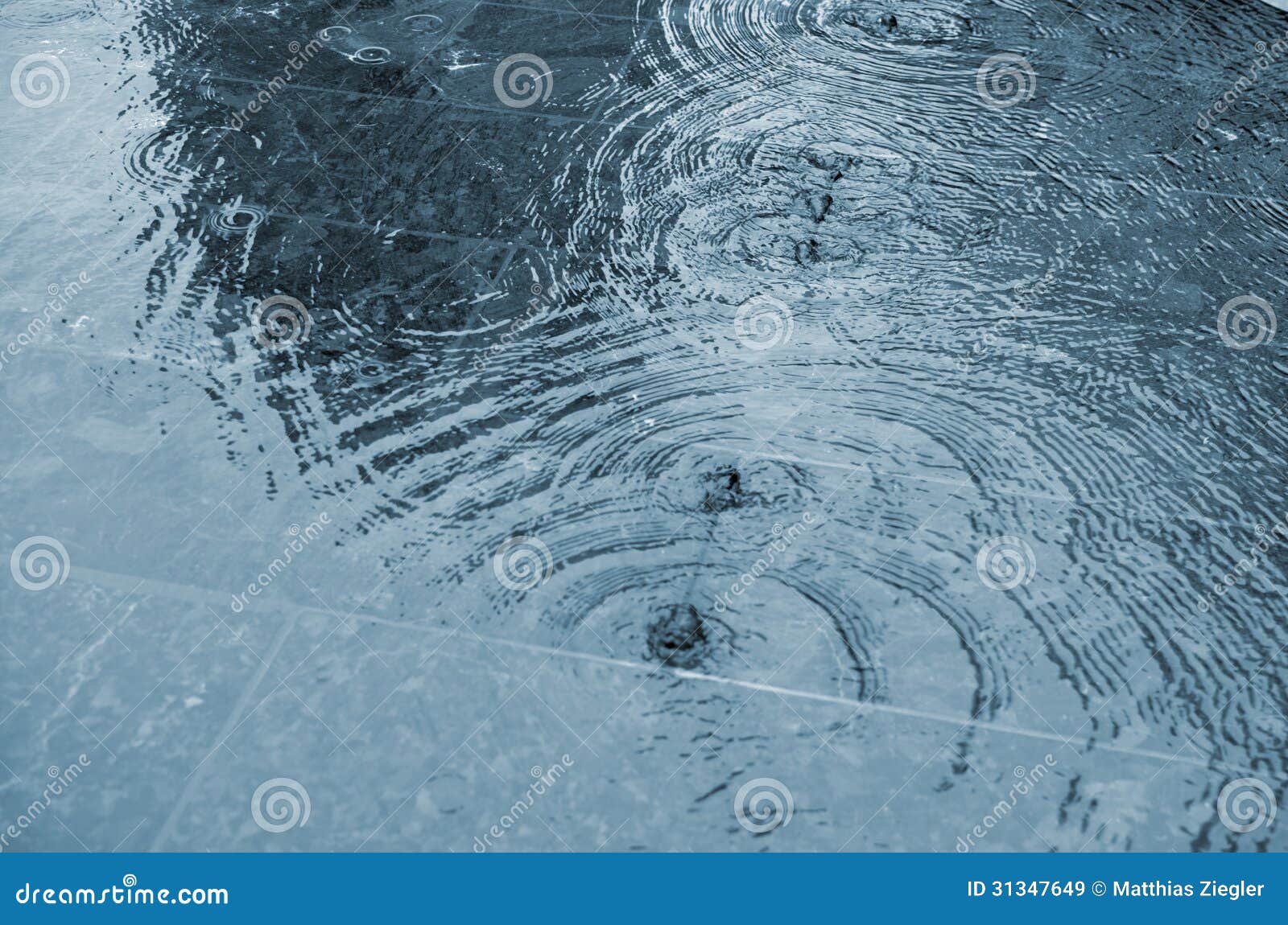 Rain meets well stock image. Image of water, interference - 31347649