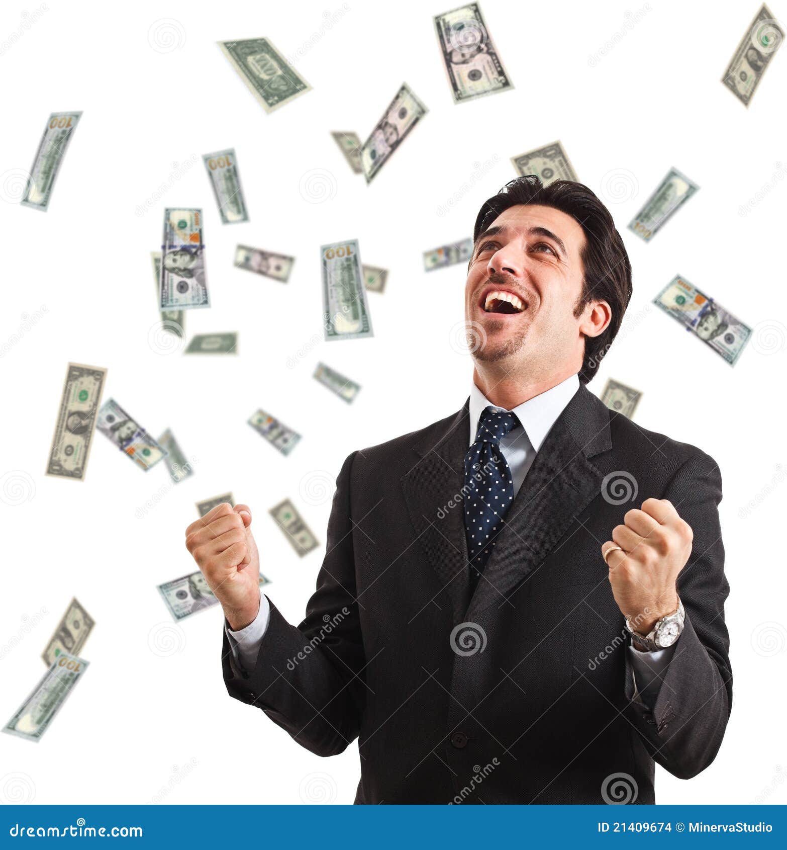 Rain of money stock photo. Image of investmant, fortune - 21409674