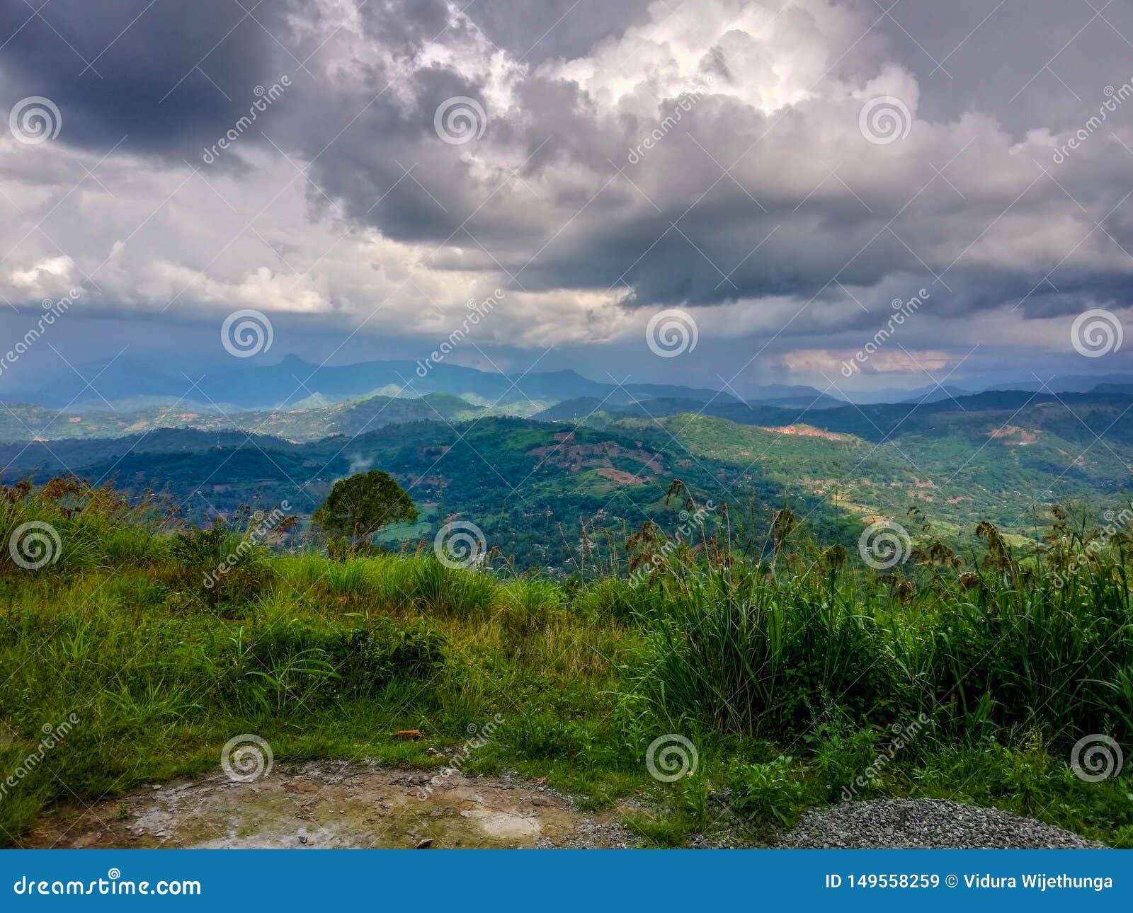 Ready for Rain stock image. Image of clouds, countryside - 149558259
