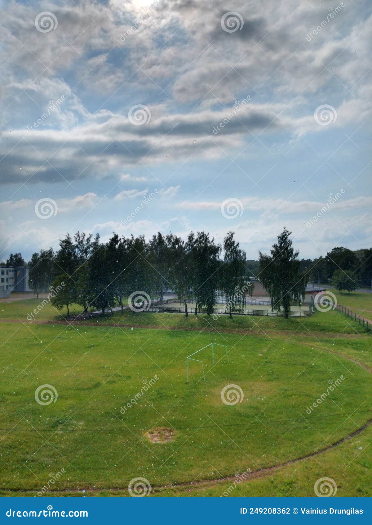 Rain with nice weather stock photo. Image of cloud, pasture - 249208362