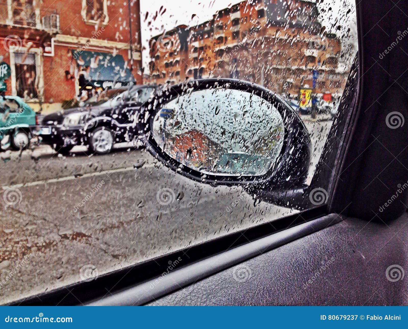 Rain outside car window stock image. Image of raindrop - 80679237