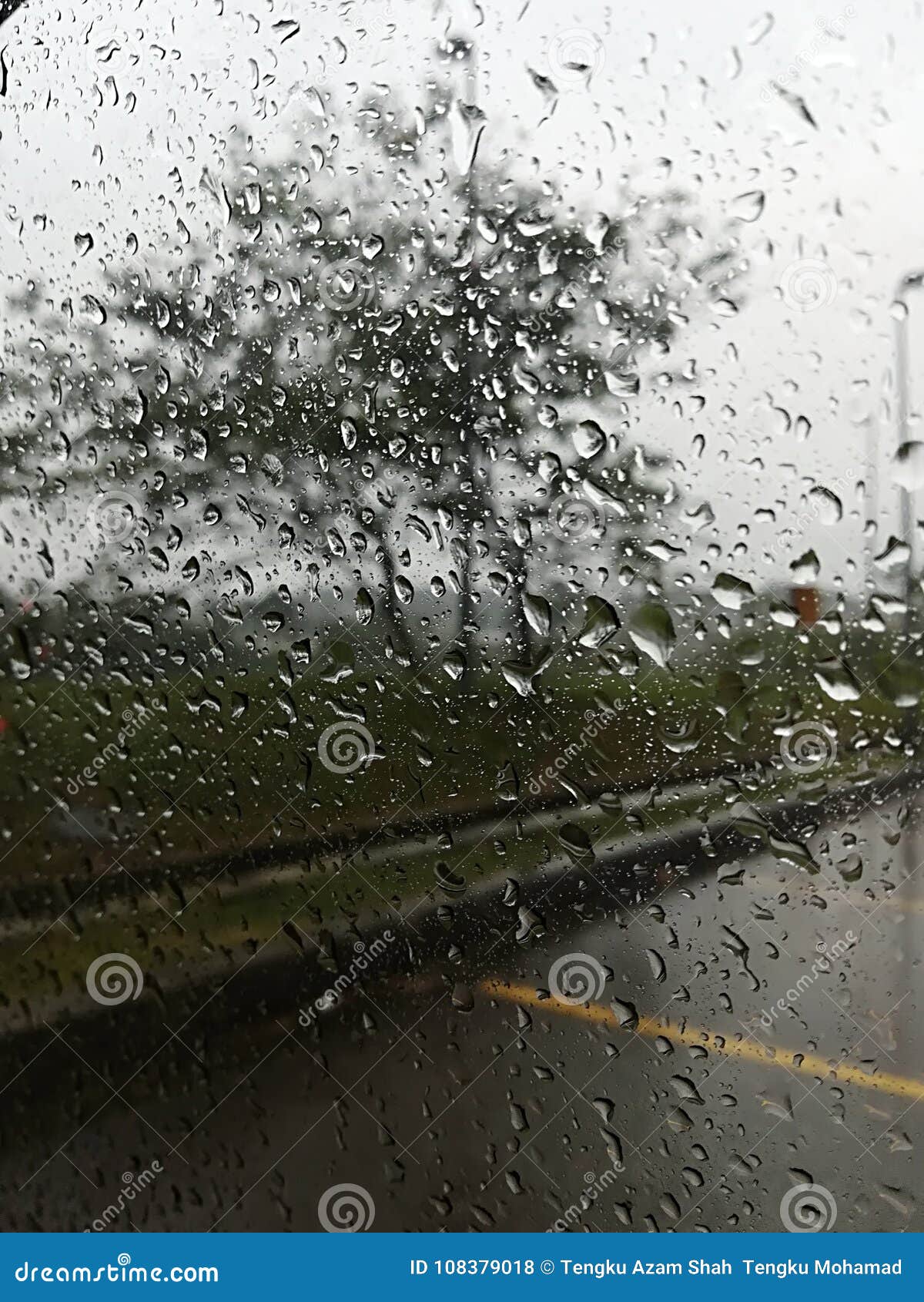 Rain outside my window stock photo. Image of tarmac - 108379018