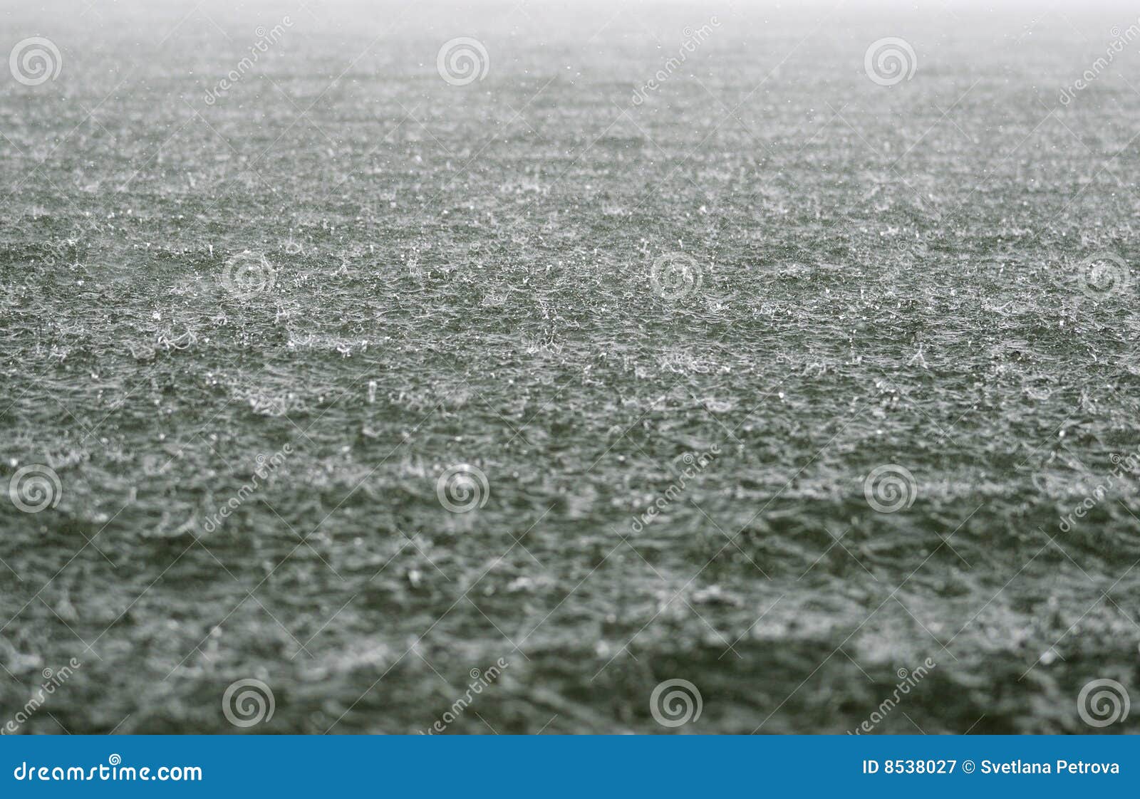 Rain on the river stock image. Image of autumn, drop, weather - 8538027