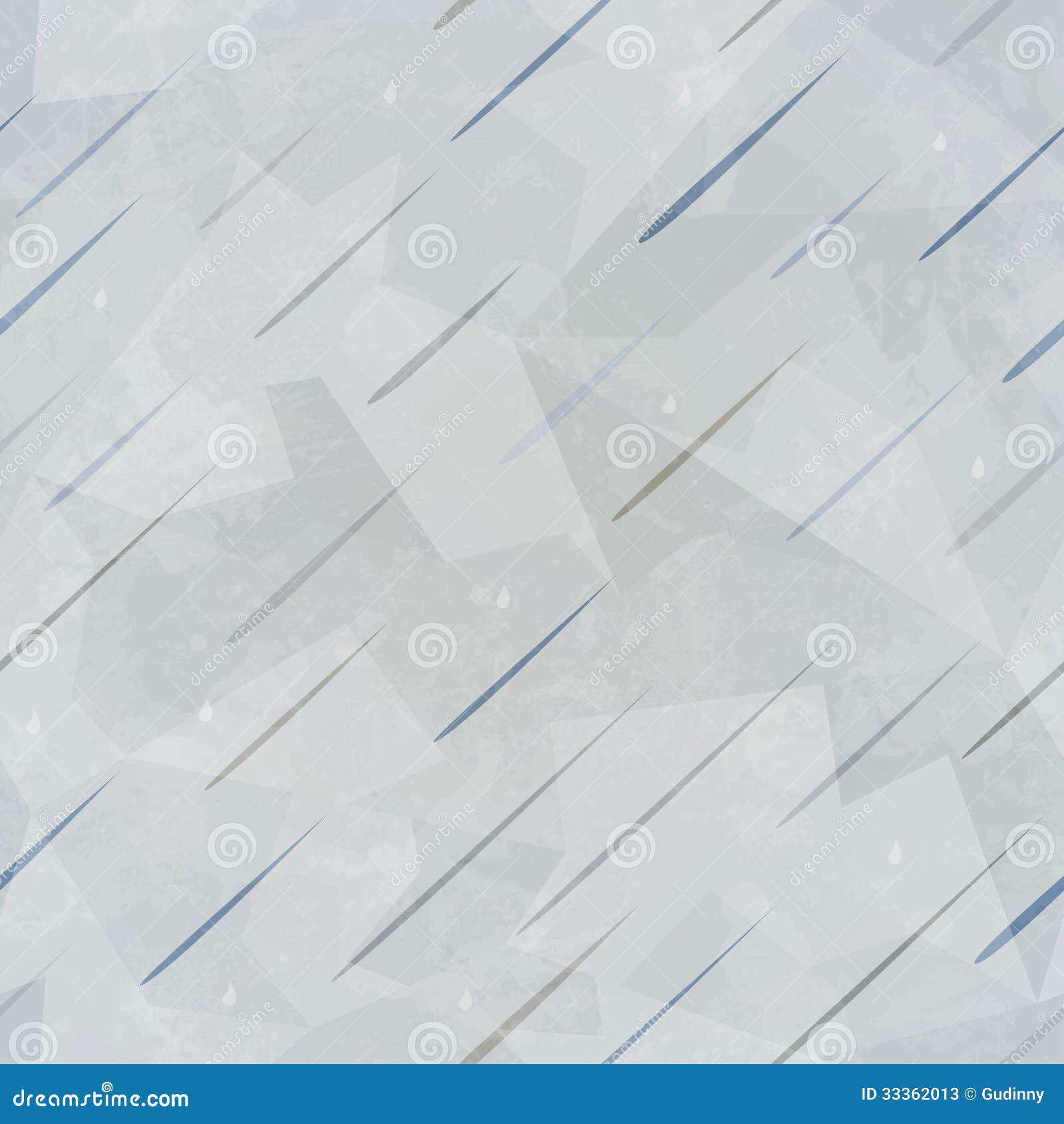 Rain Seamless Pattern with Grunge Effect Stock Vector - Illustration of ...