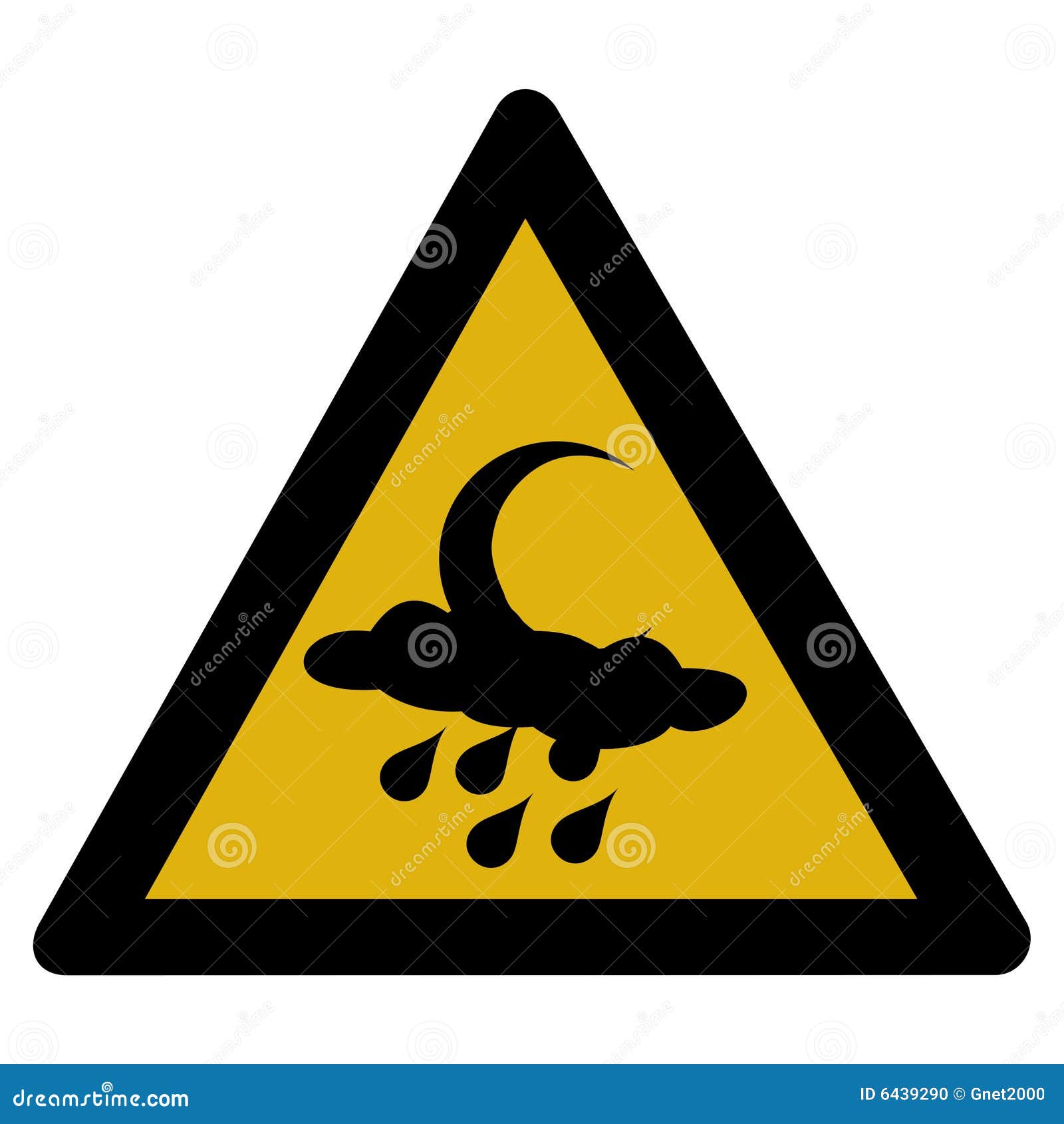 Rain Sign Picture. Image: 6439290