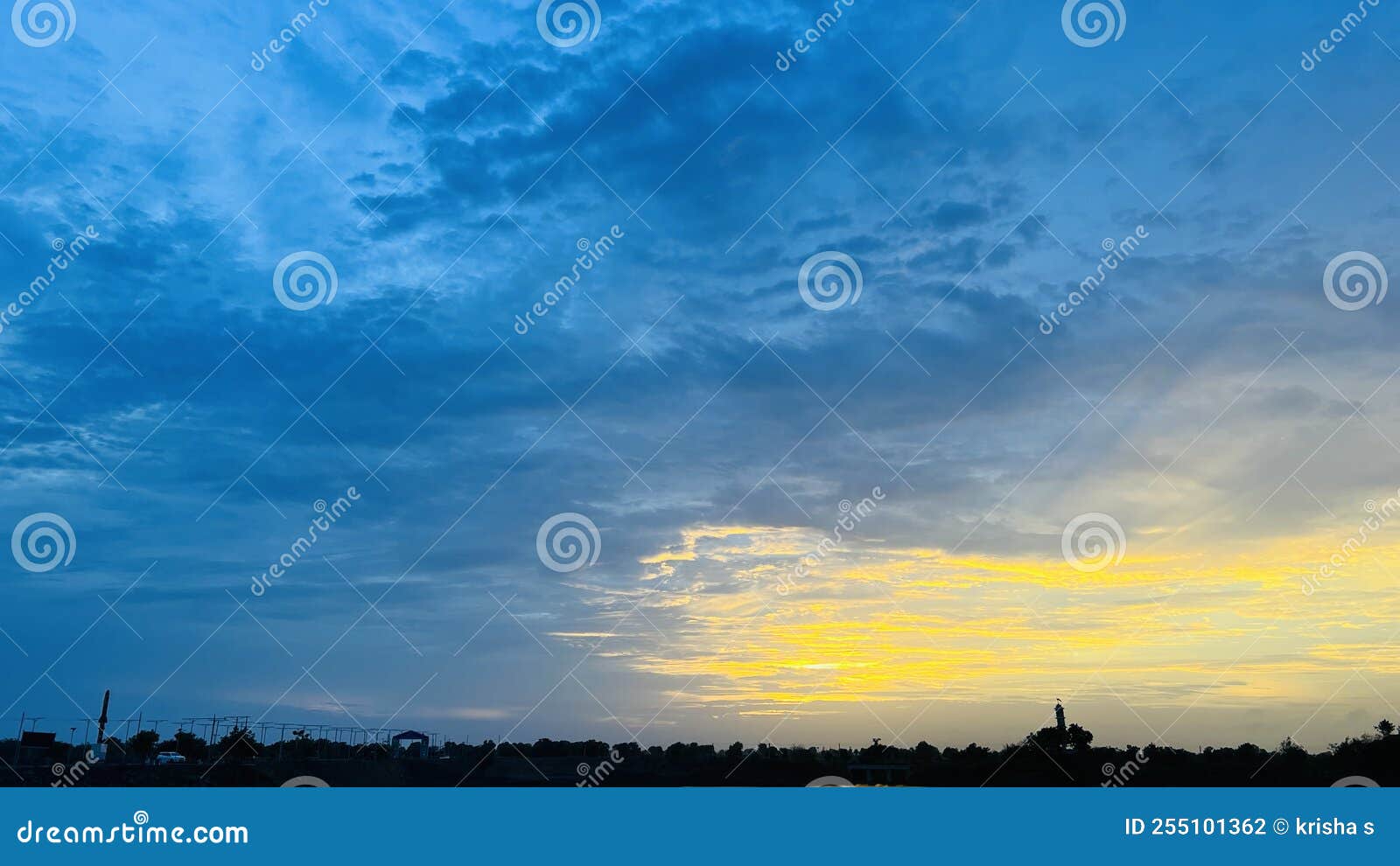 After rain sky stock photo. Image of rain, blue, nature - 255101362