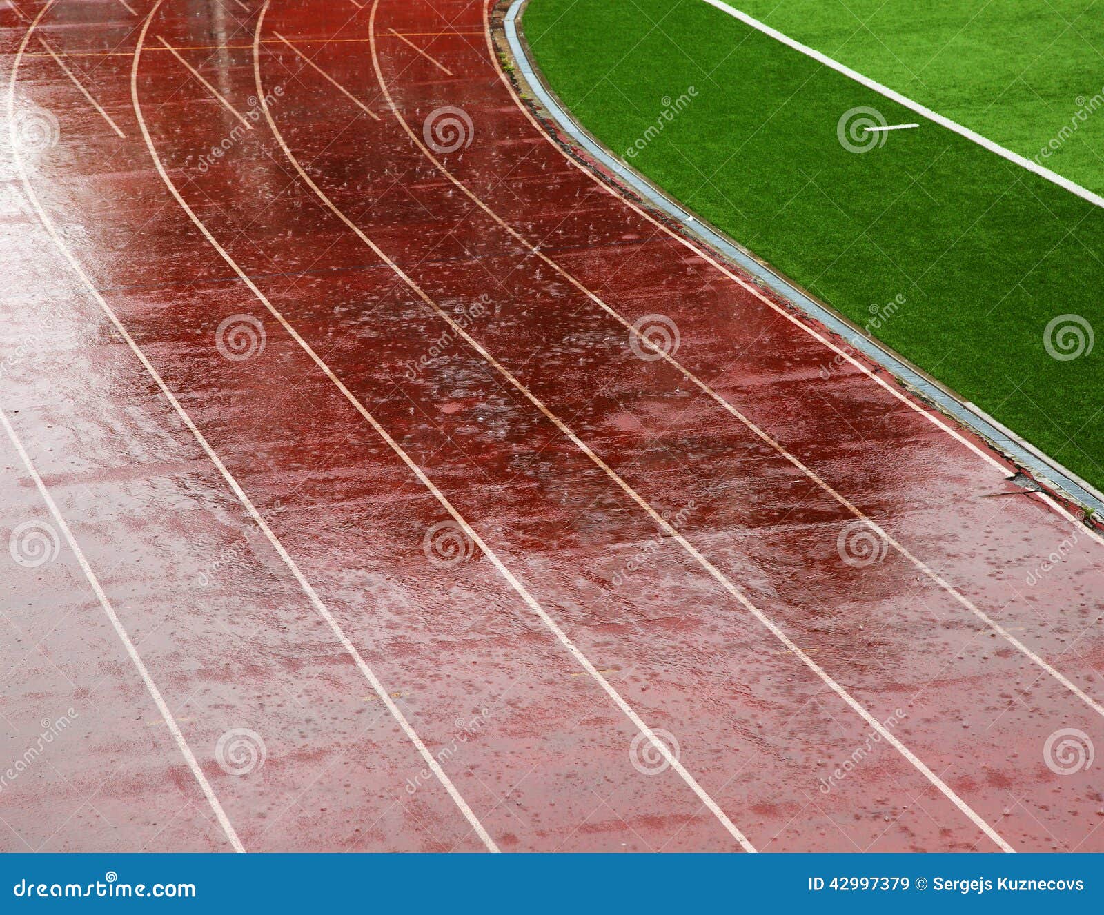 Rain on the stadium stock image. Image of stadium, rain - 42997379