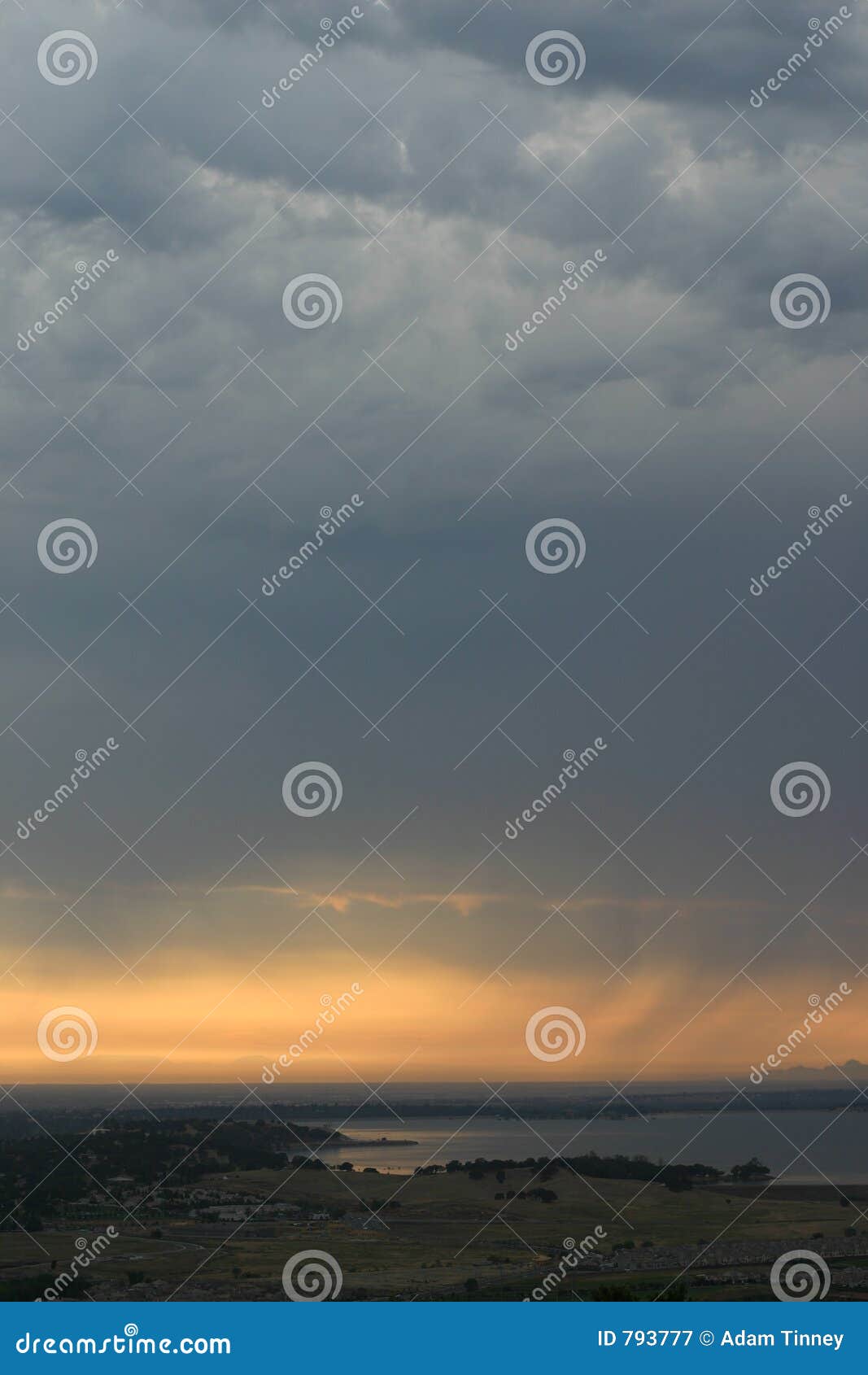 Rain And Sunset Picture. Image: 793777
