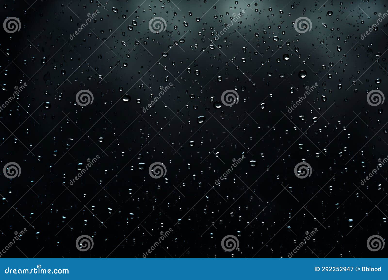 Rain Texture Overlay Effect on Black Background, Realistic Rainfall ...