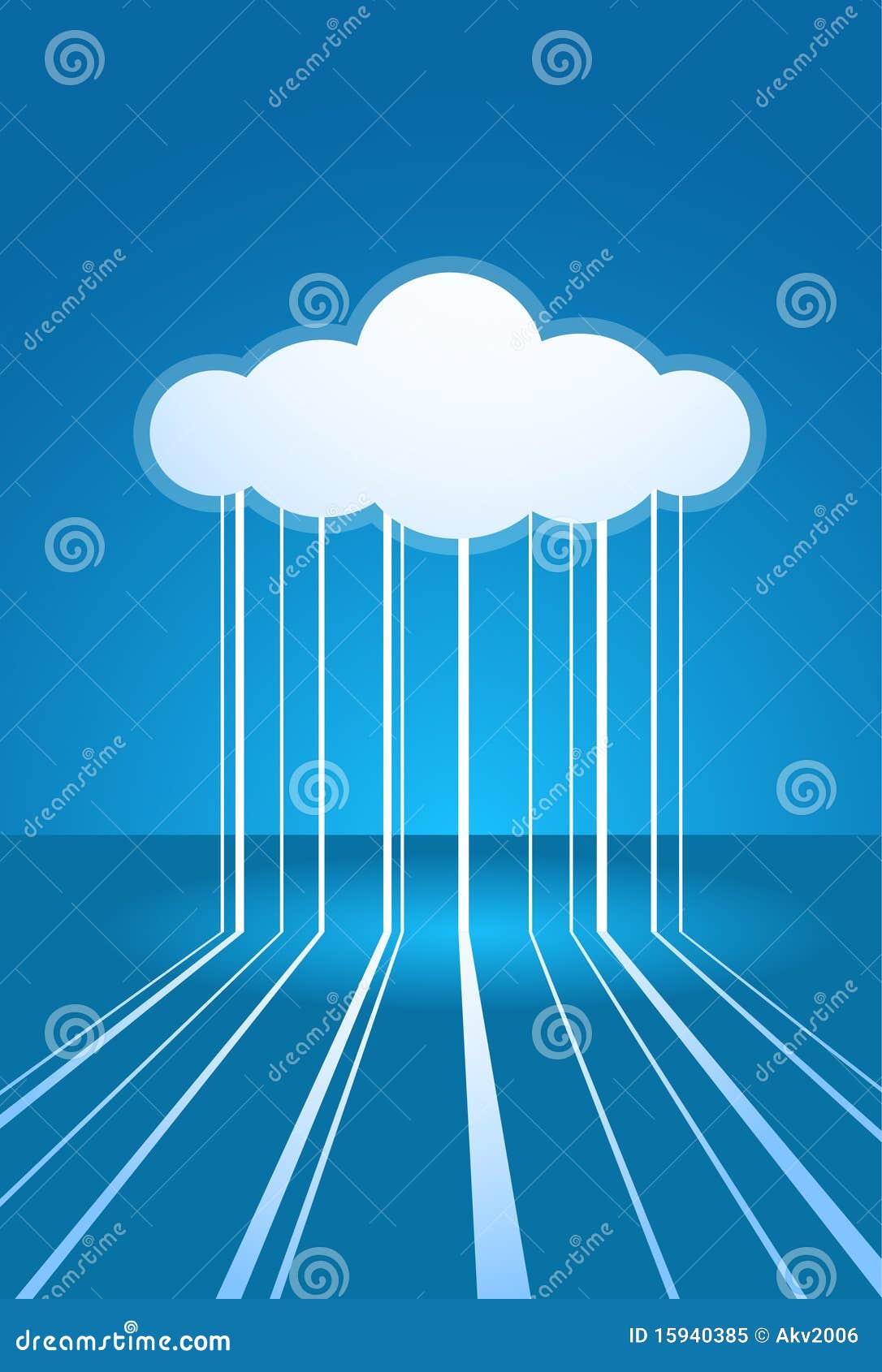 Rain theme stock vector. Illustration of weather, blue - 15940385