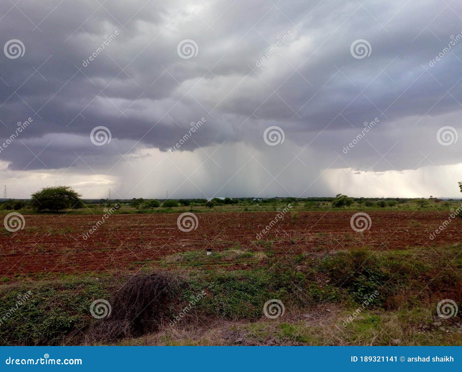 Rain visible stock image. Image of cloud, visible, rain - 189321141