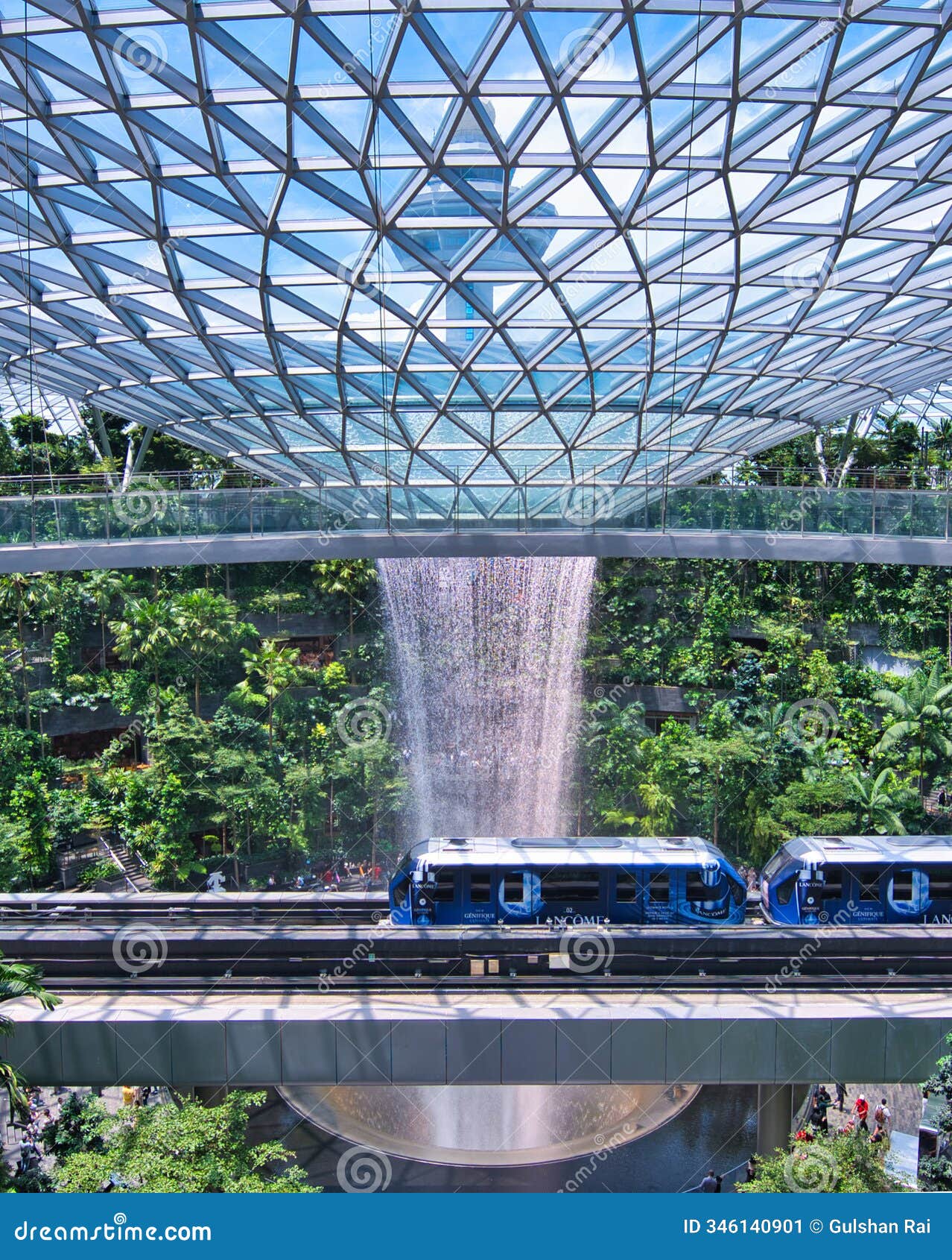 Rain Vortex and Sky train stock image. Image of track - 346140901