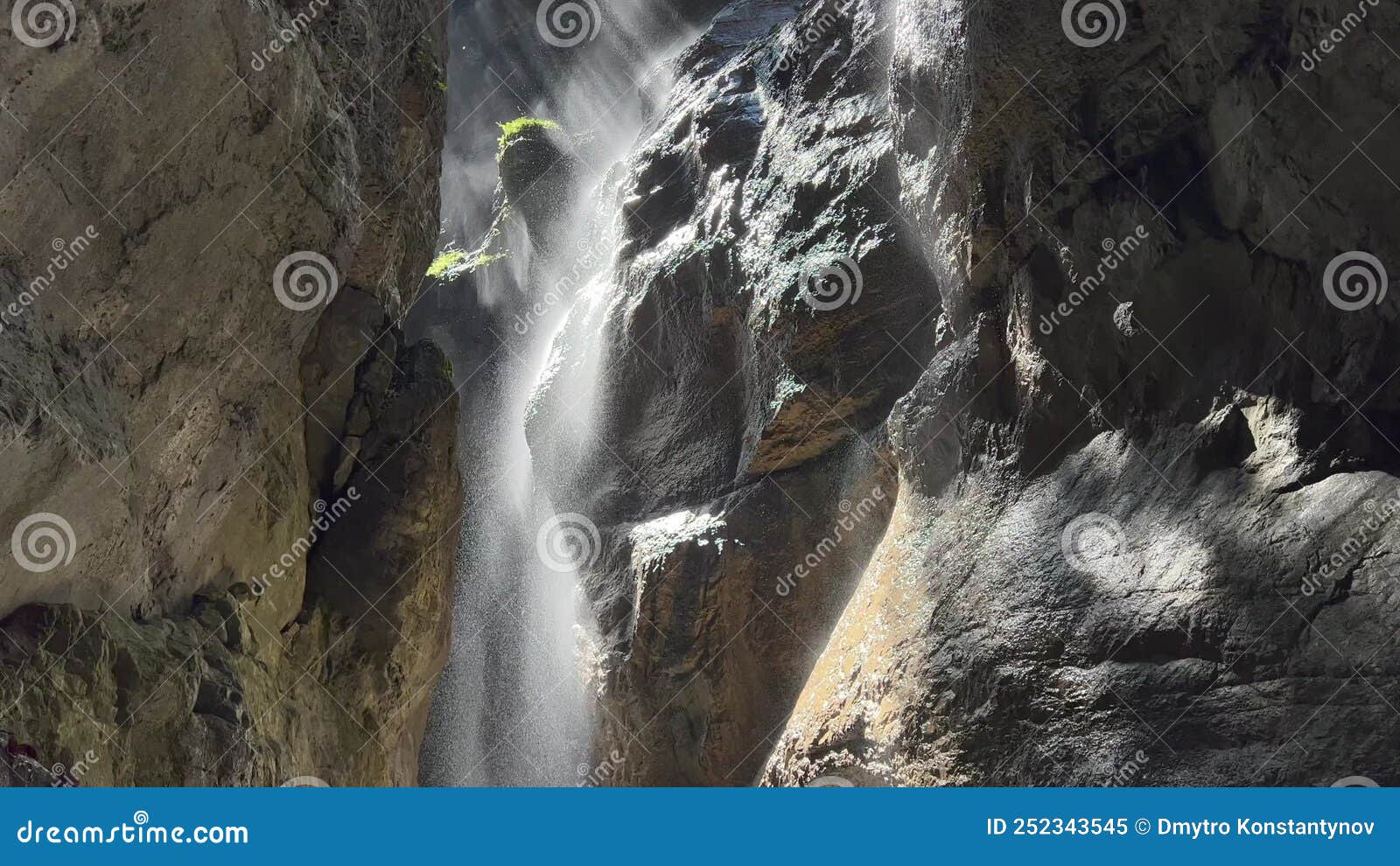 Rain Water Dripping and Falling through Rocks Stock Video - Video of ...